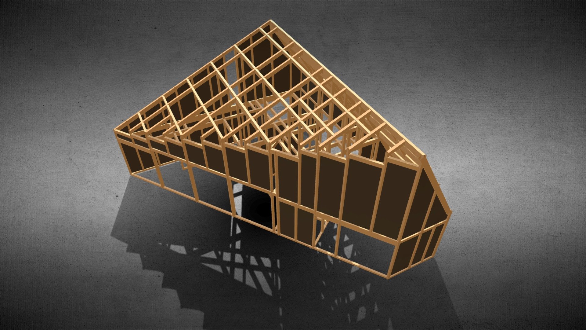 230822house - Download Free 3D model by きいぷらん (@kii) [f392c1b] - Sketchfab