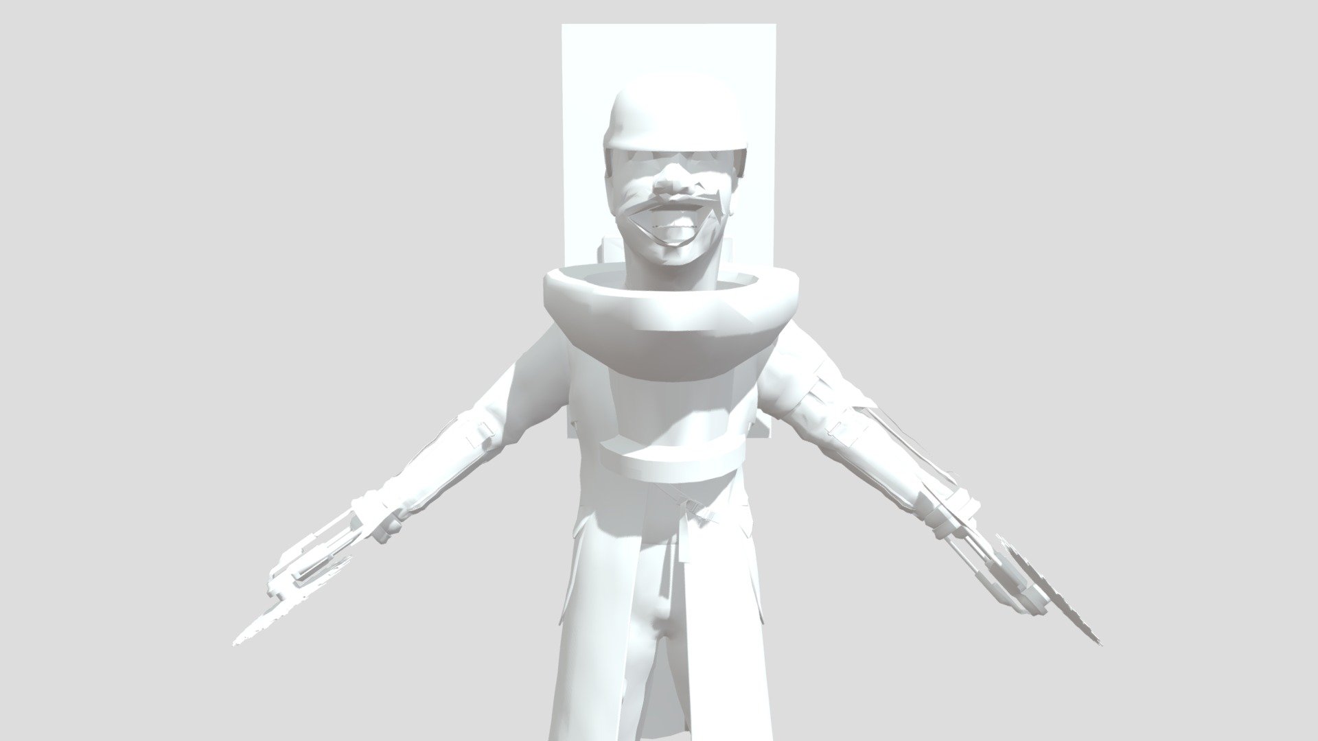 Dual Saw Mutant Toliet - 3D model by ohio (@IBecomeAnySkibidiCharacter ...