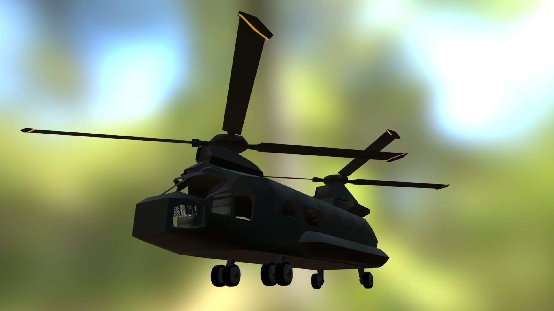 CH-67 Huron - 3D model by Mailny Sama (@miku55120) [f39403b] - Sketchfab