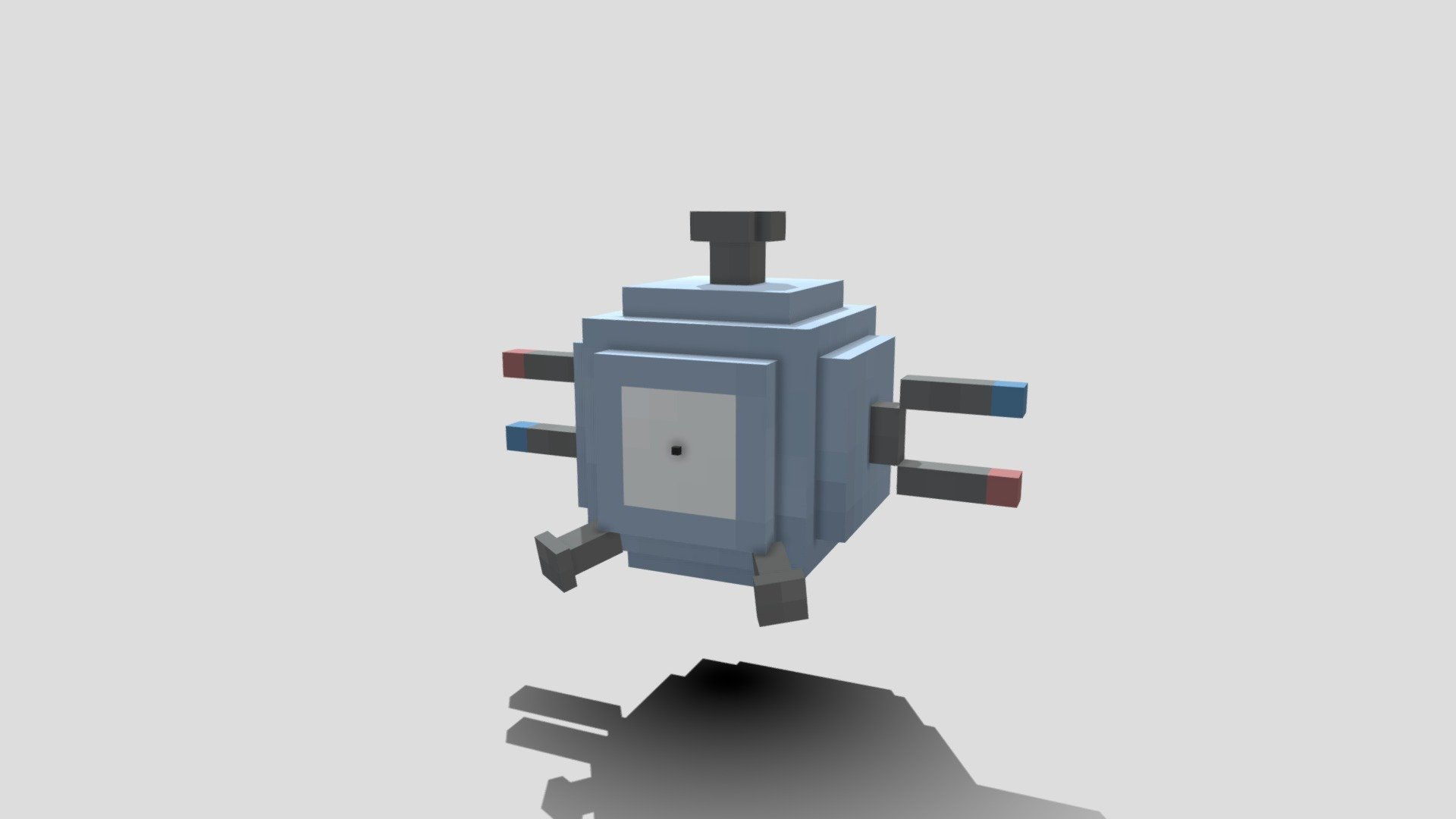 Magnemite - 3D model by Lotuslessus [f394d13] - Sketchfab