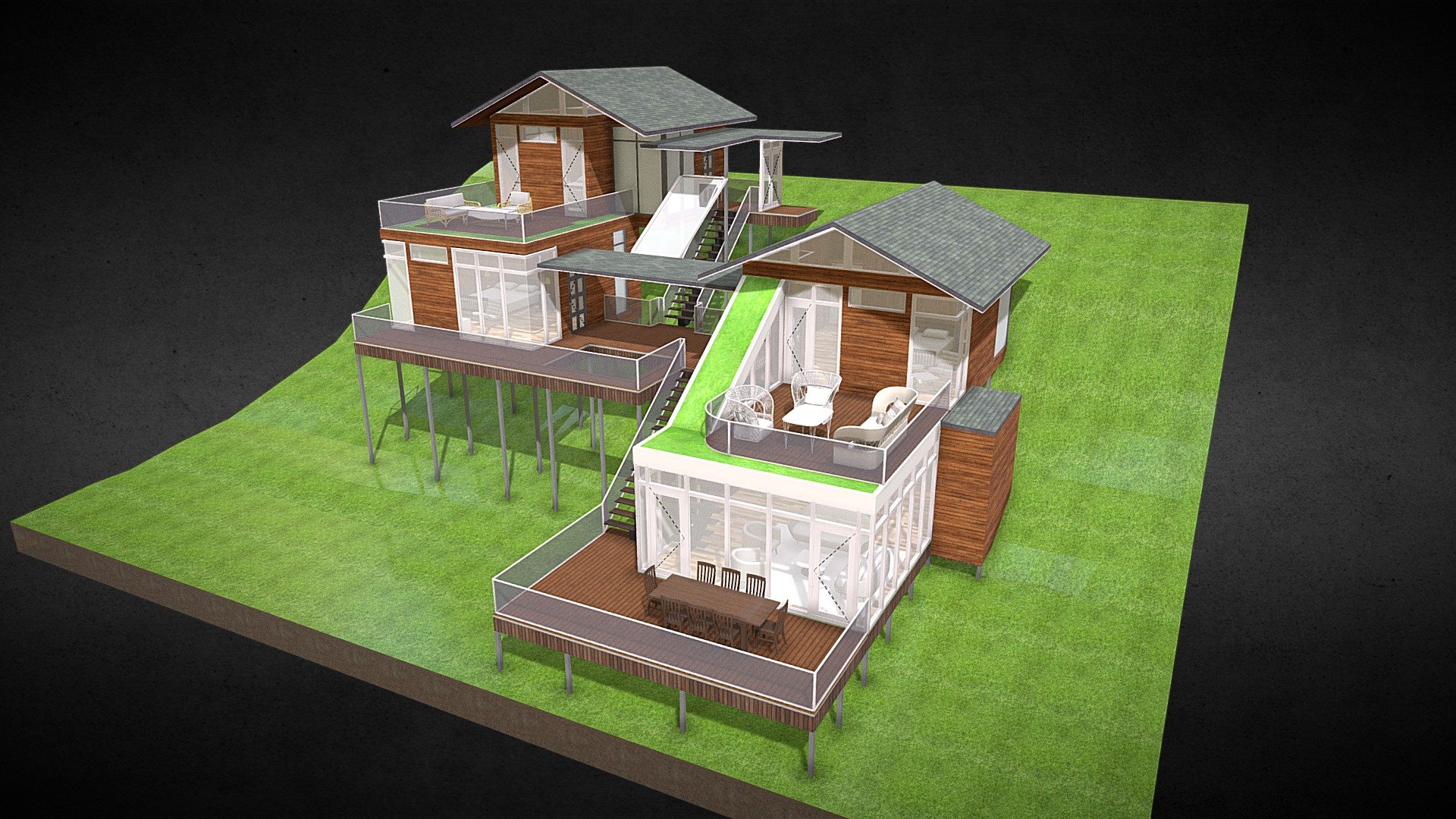 SKF-GIA ĐÌNH-MODEL - Download Free 3D model by DAIVOCFS (@daivocfs1) [f395548] - Sketchfab