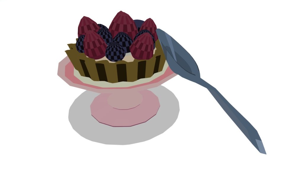 Cake Slice model - 3D model by Ninioszka [f395585] - Sketchfab