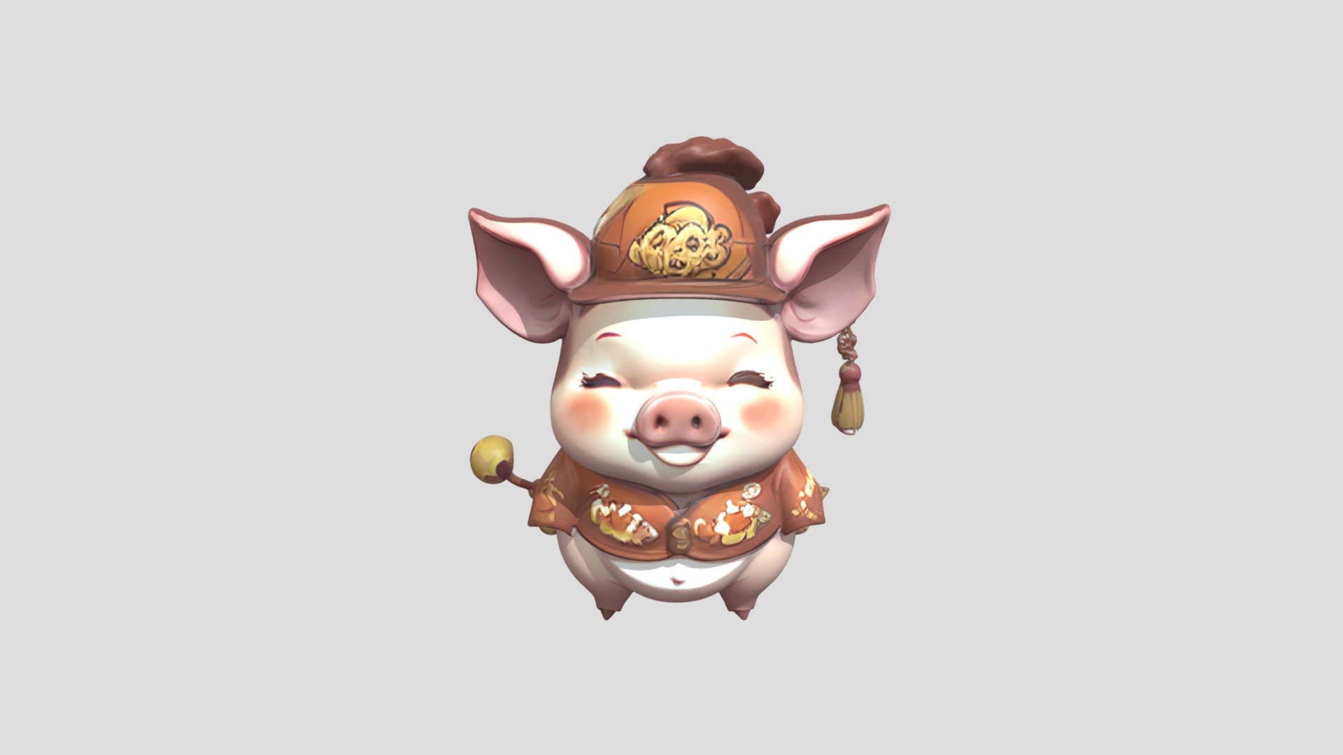 Zhu - 3D model by kkkkao [f3959a1] - Sketchfab