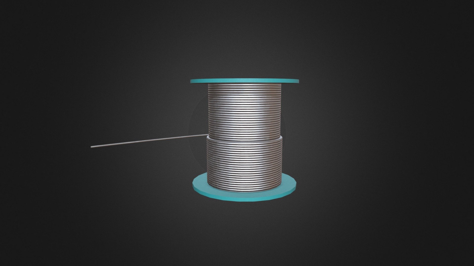 Solder Spool - 3D model by david.mendez [f39650a] - Sketchfab