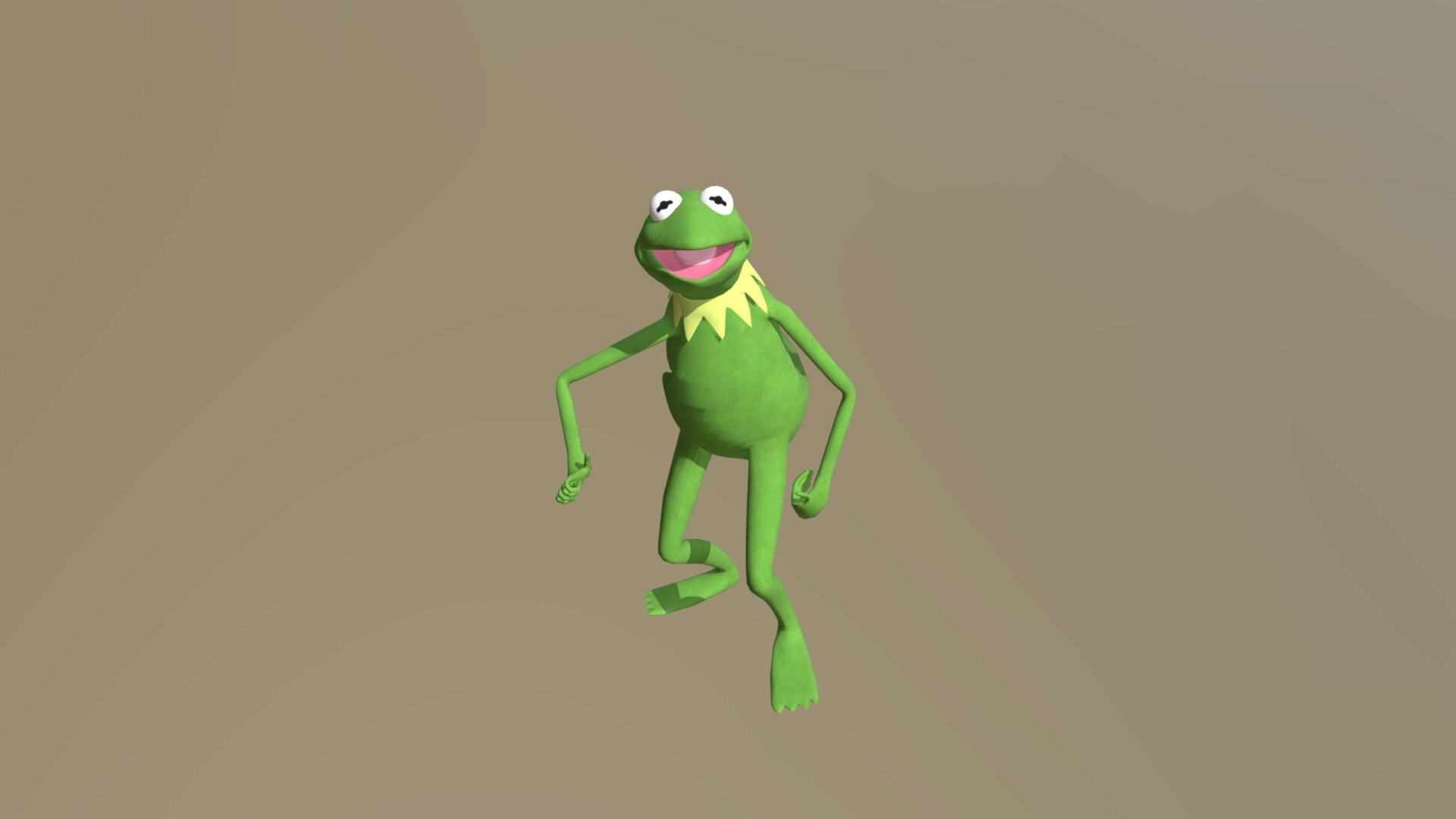 kermit-the-frog-twist-dance - 3D model by Bridget Goins ...