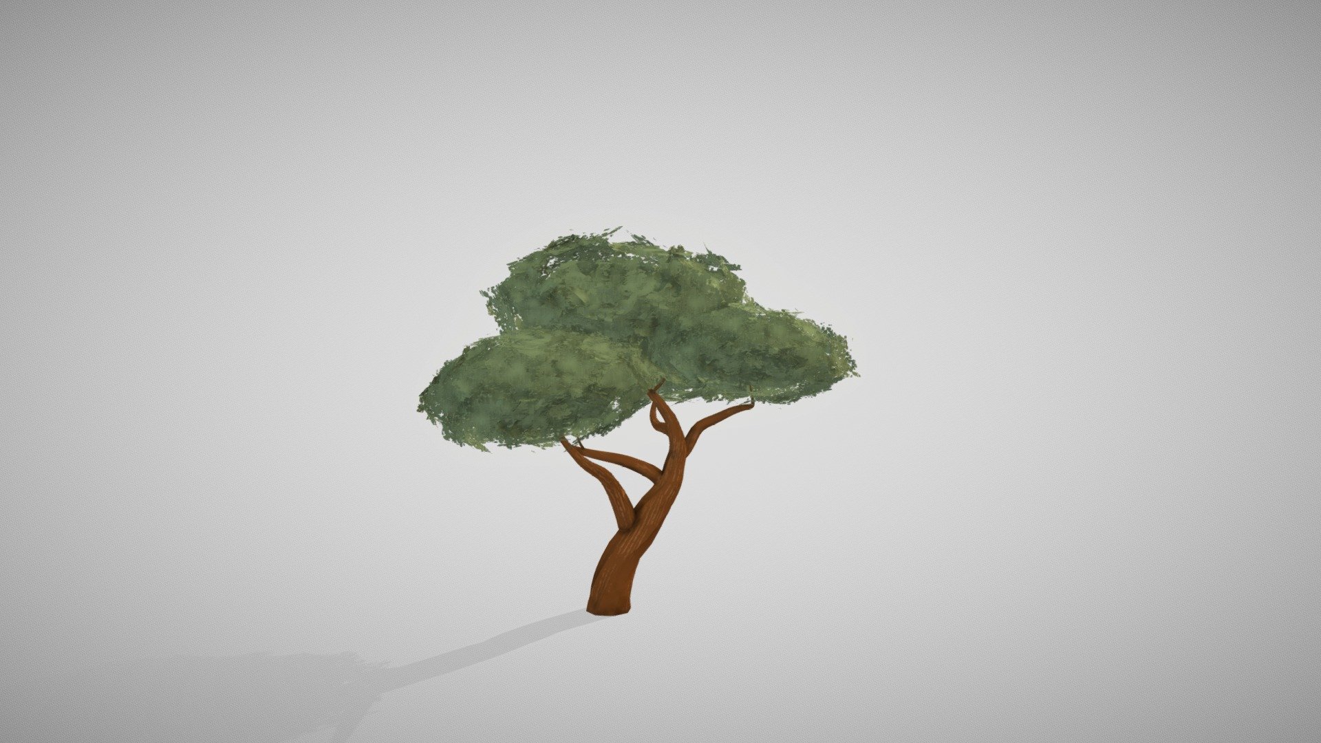 Cartoon Tree (lowpoly, Game ready) - Download Free 3D model by ...