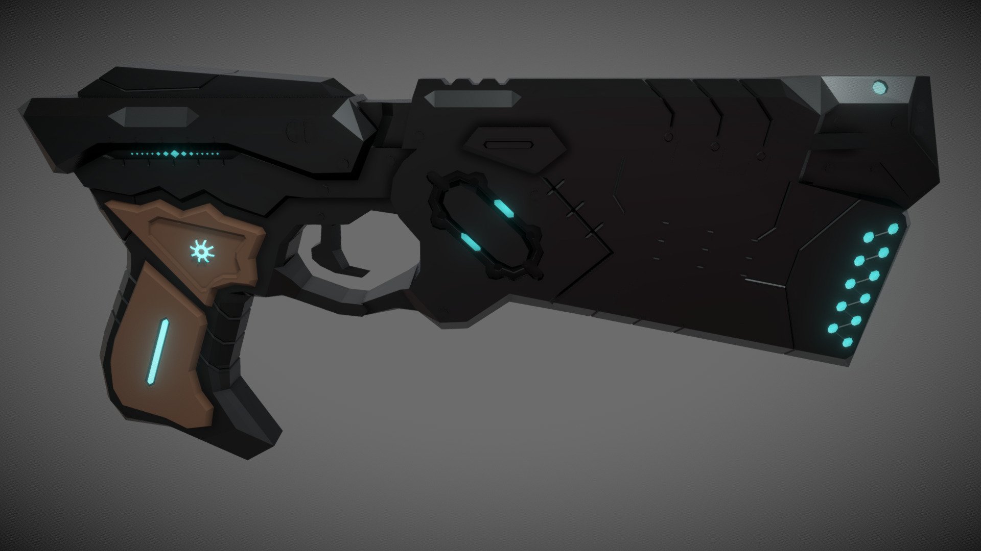 low-poly Cerevo Dominator (Paralyzer) - Download Free 3D model by D_U ...