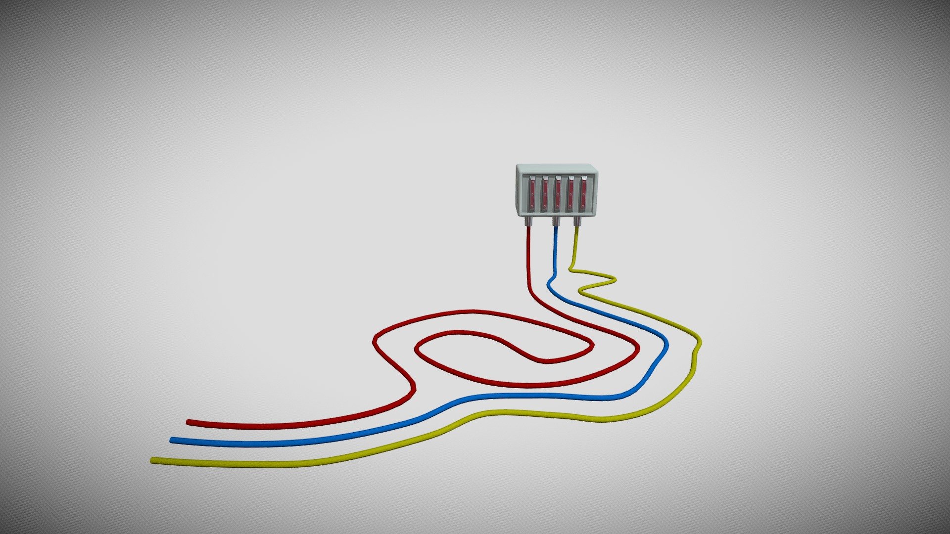 Electric Cables2 - 3D model by Karabas Studio (@Alexei777) [f3991d6 ...