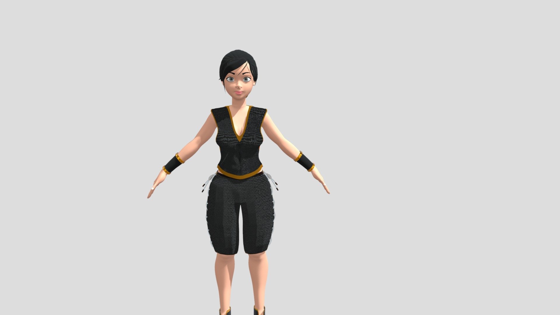 Mai Human Form - 3D model by Dr. Infinity Dev (@wdavis3rds) [f399932 ...