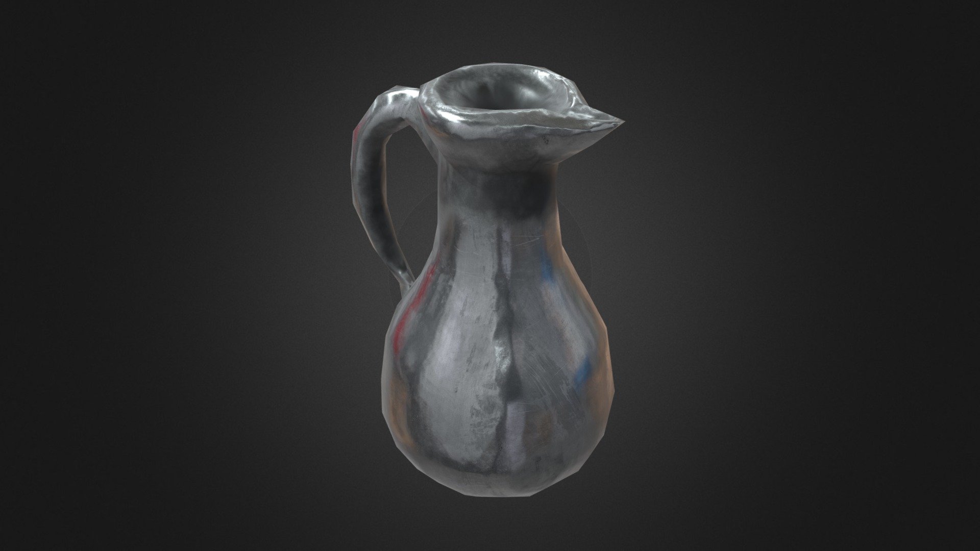 Olde Steel Pitcher - Download Free 3D model by Aiden Studios ...