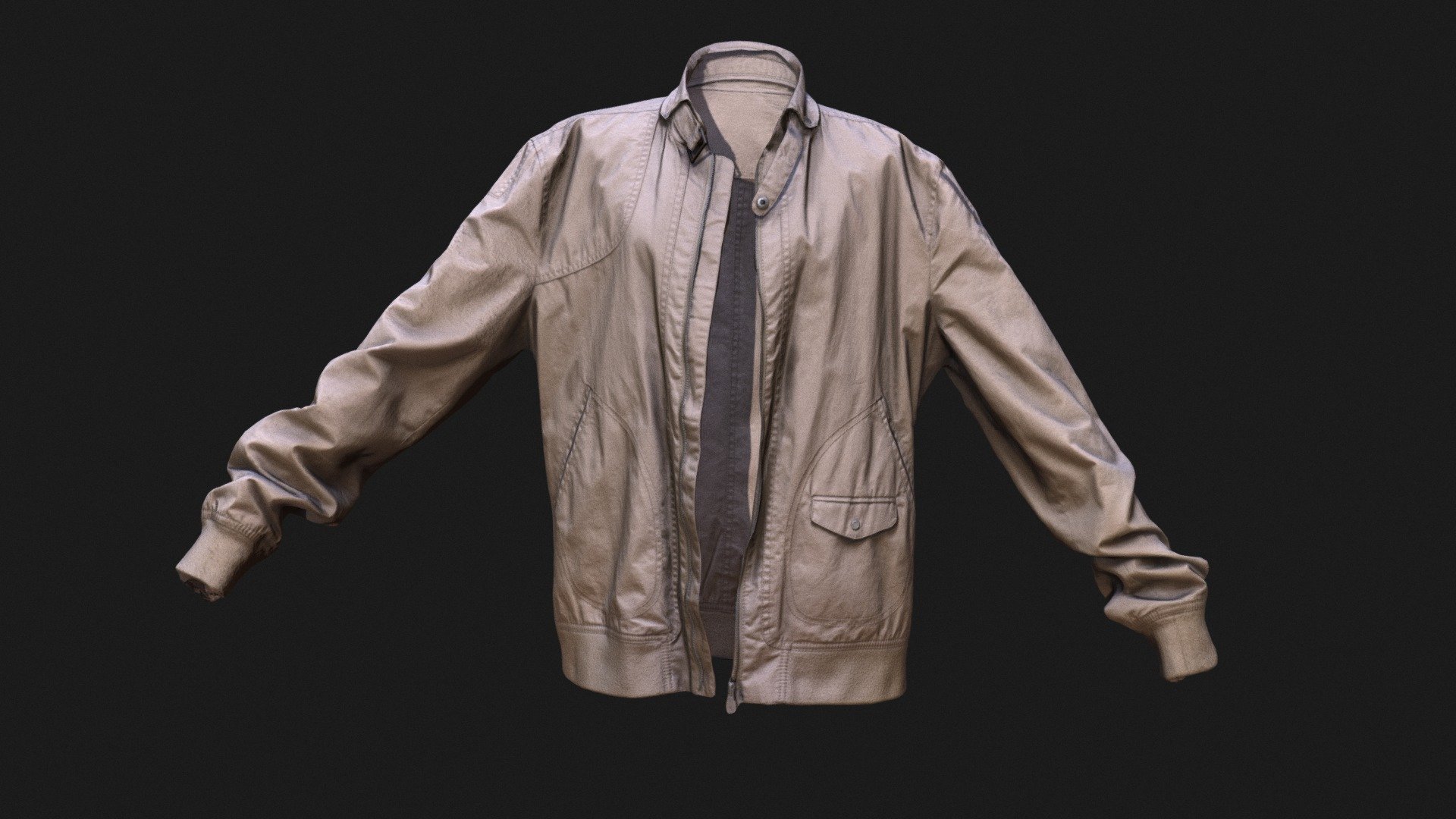 Brown fine jacket - 3D scan - Buy Royalty Free 3D model by Tijerín Art ...