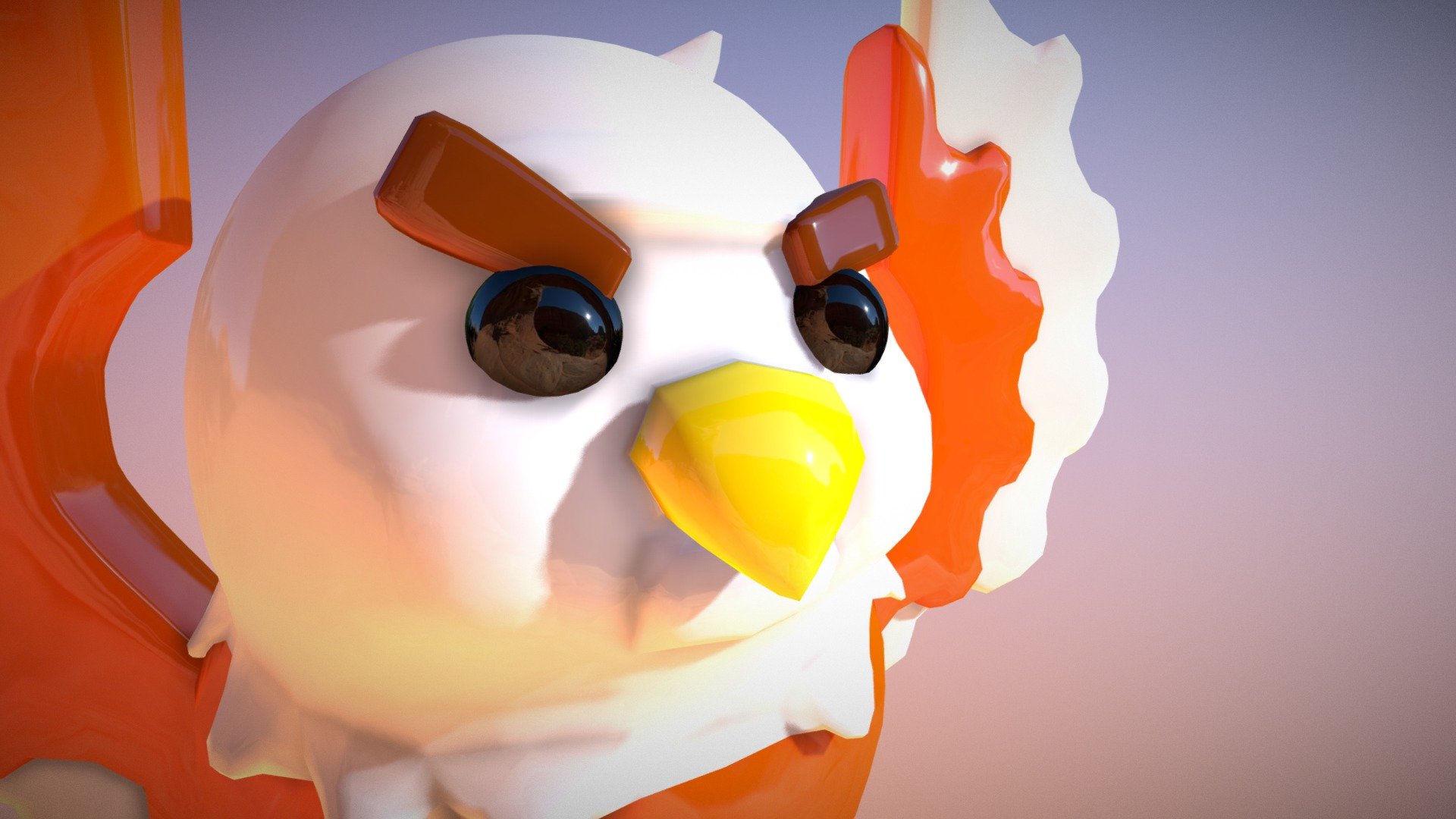 Red Eagle [bird model] - Download Free 3D model by zoracalyx [f39aba5 ...