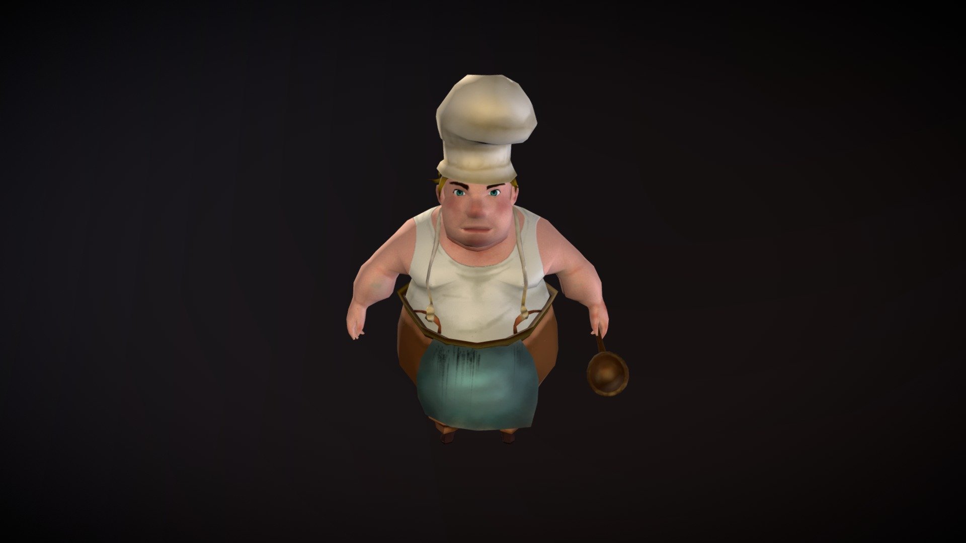 Cook - 3D model by al.vc07 [f39aed4] - Sketchfab