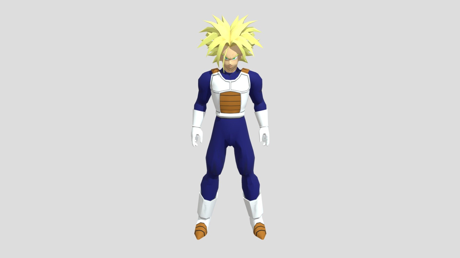 Super Saiyan Trunks - Download Free 3D model by Tigerar1 ...
