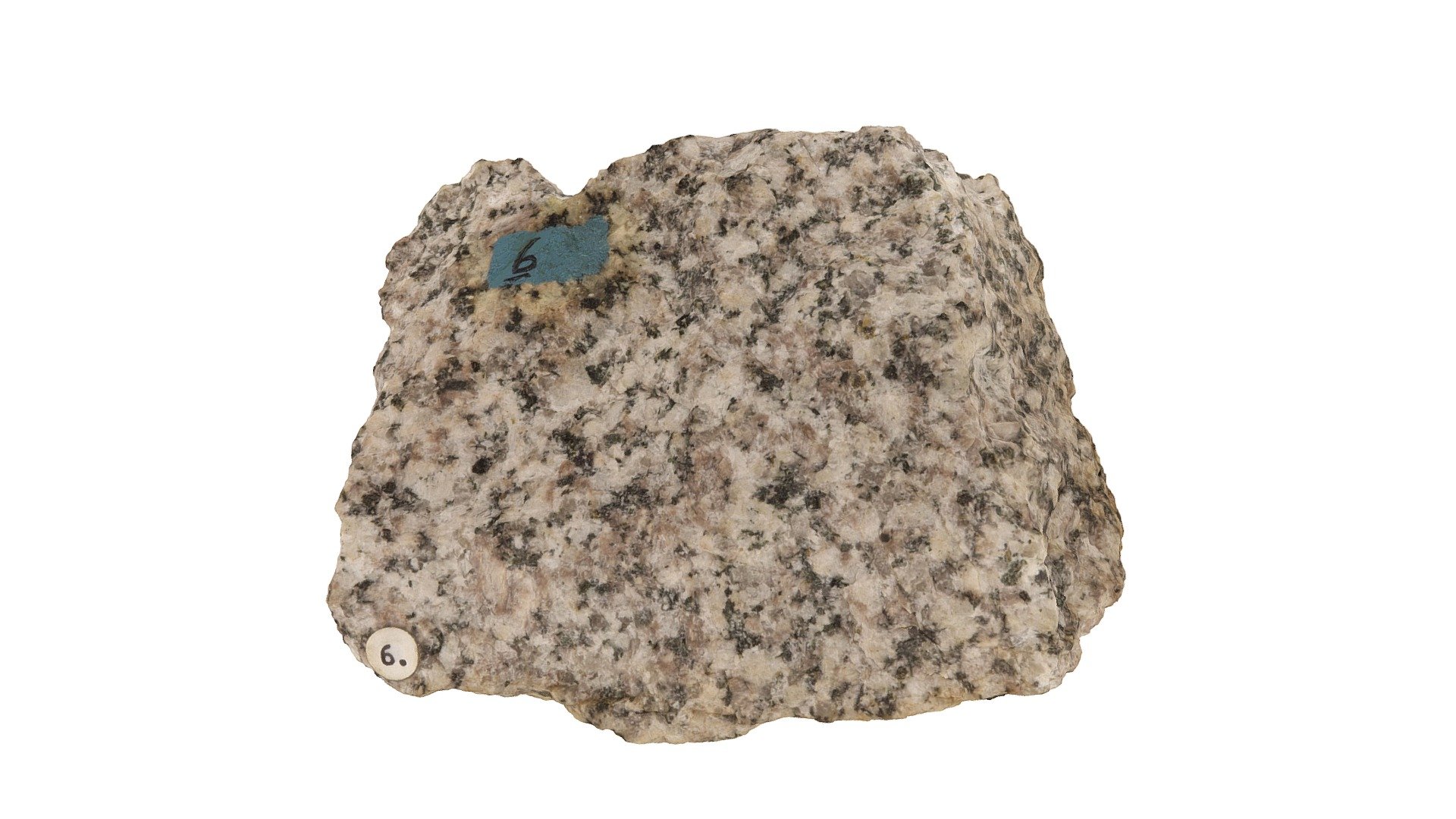 Quartz Monzonite (Porphyry) #6 - Download Free 3D model by ...