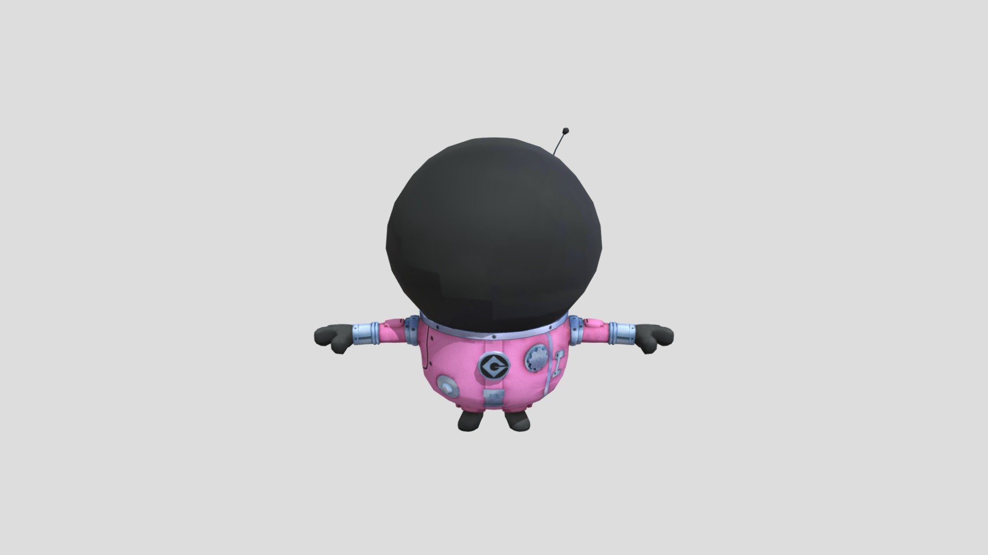 Mobile - Minion Rush - Astronaut Minion - 3D model by Froggy Cam ...