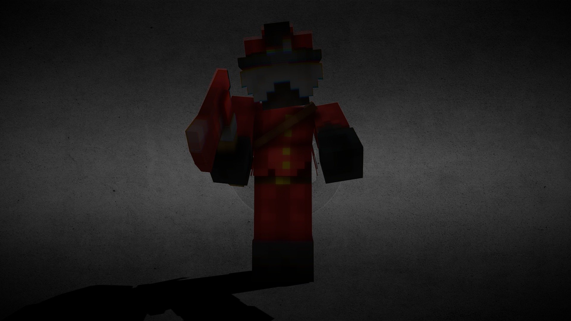 Fire Fighter - 3D model by Nightfoxy3D (@Nightfoxymc) [f39c671] - Sketchfab