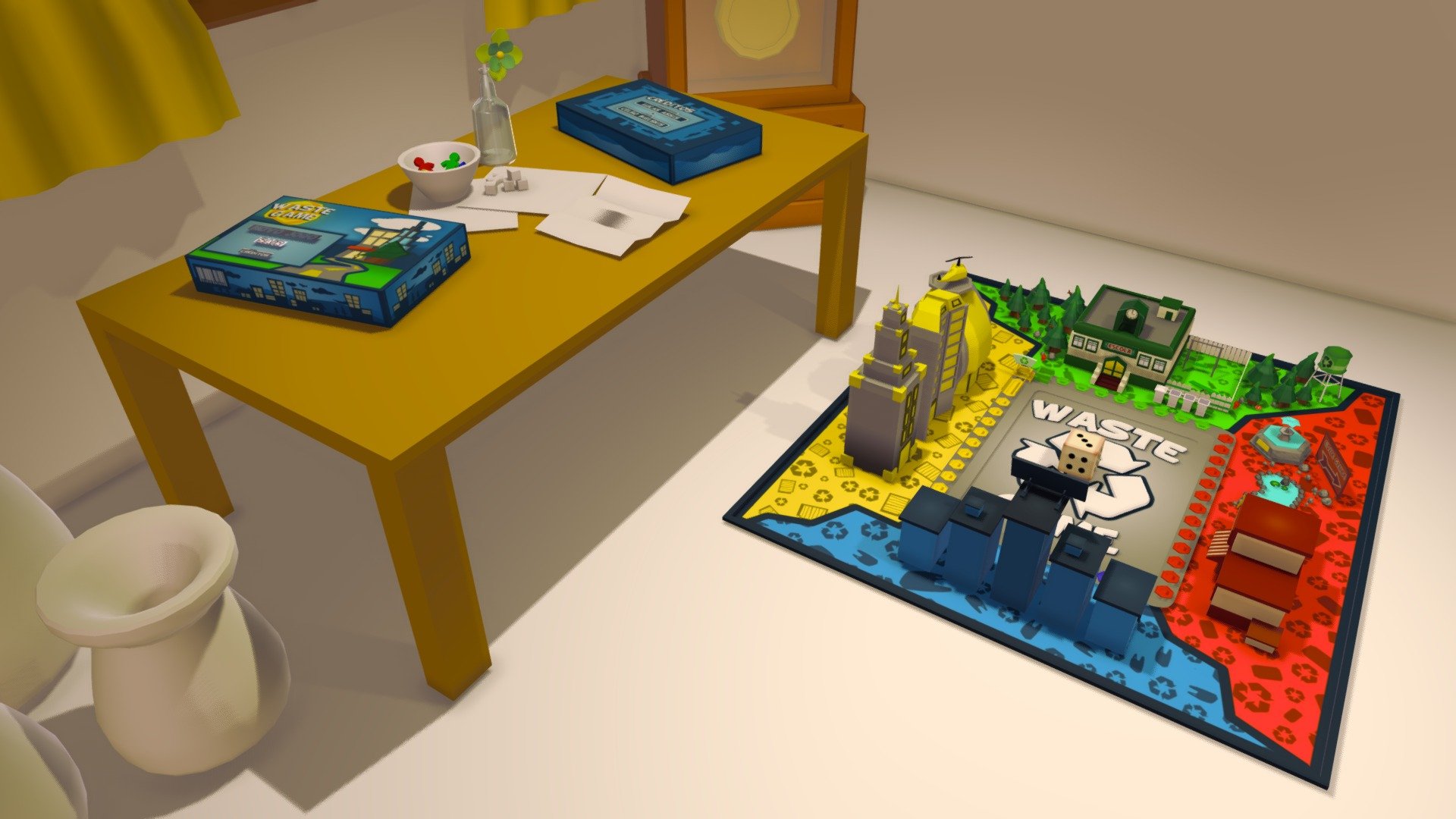 Waste Game Models - 3D model by Celso Bielskis (@celsobielskis ...