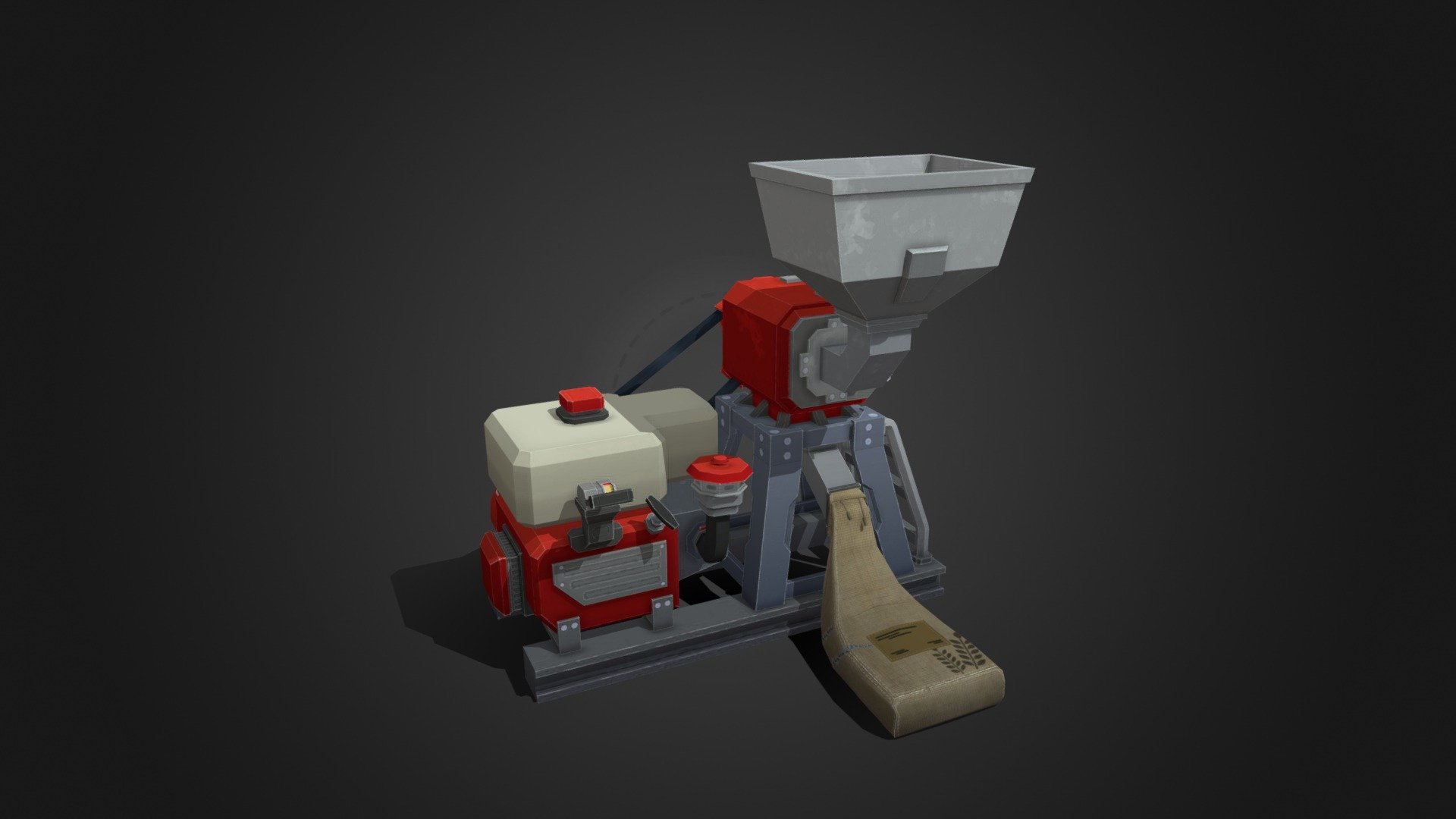 Electric Food Mill for Eco: Global Survival - 3D model by Phlo ...