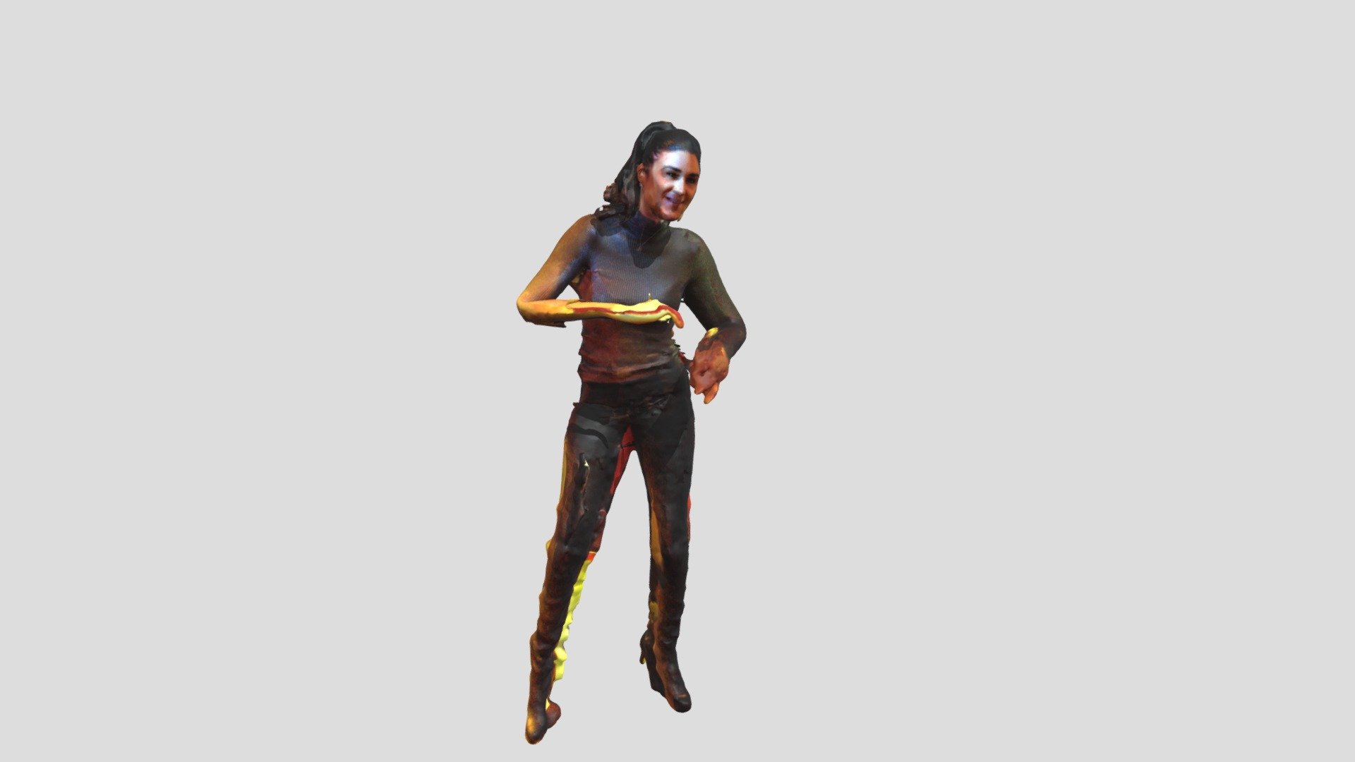 Jennifer Hip Hop Dancing (1) - Download Free 3D model by Capture It In ...