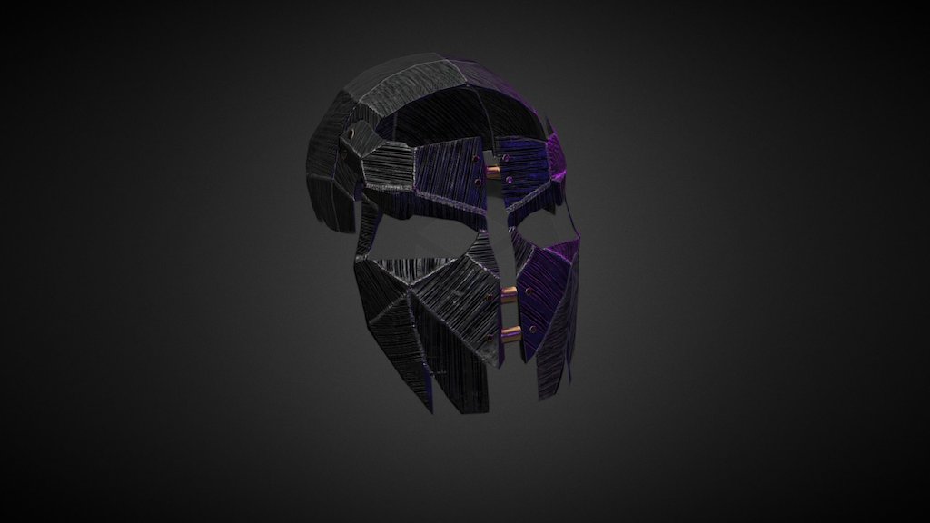 Shrapnel Mask - 3D model by TheMarex86 [f3a1261] - Sketchfab