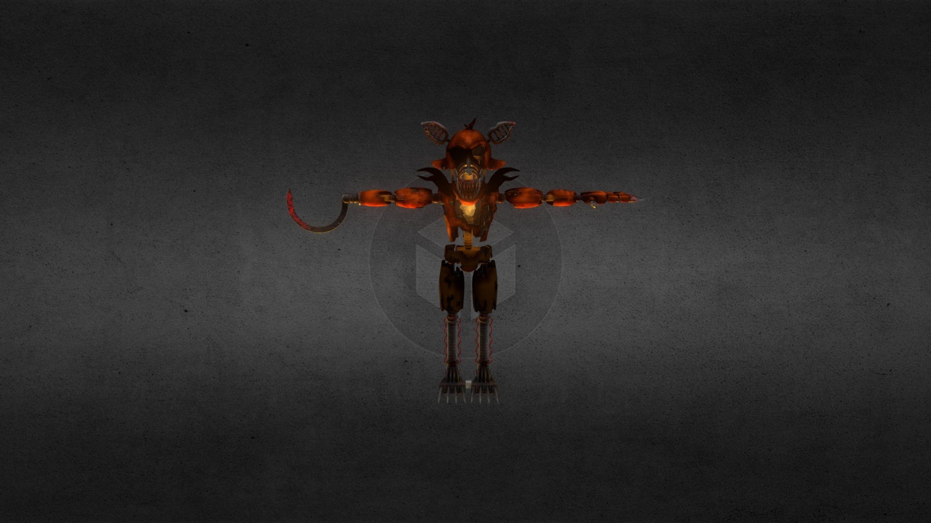 Help Wanted Grim Foxy - Download Free 3D model by sprngtrp727 [f3a158a ...