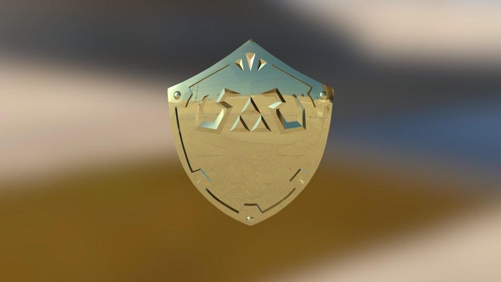 Hylian Shield - Skyward Sword - 3D model by CristalGart [f3a39e6 ...