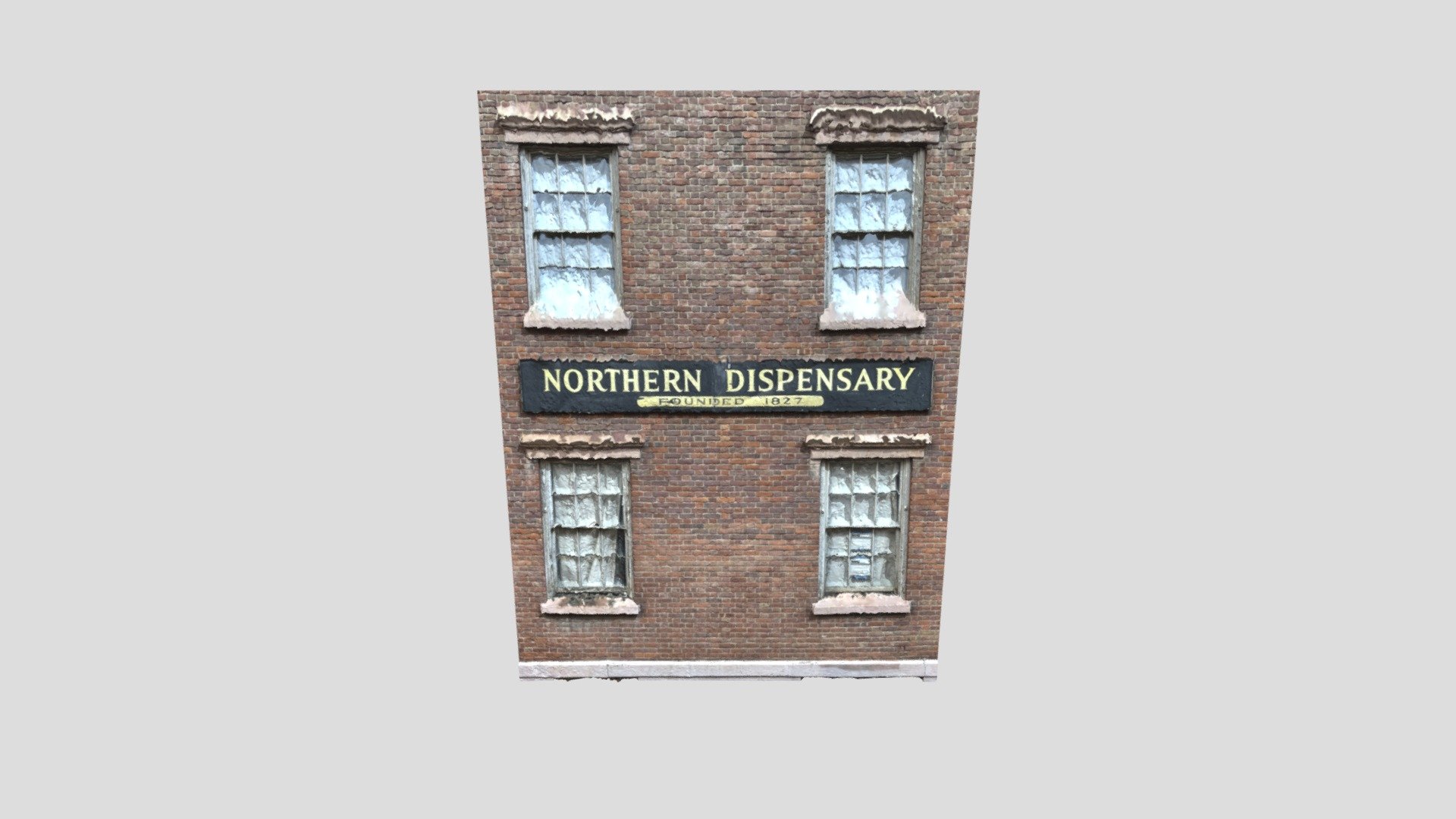 Northern Dispensary - 3D model by rp3180 [f3a58a1] - Sketchfab