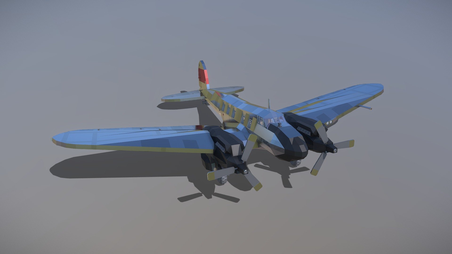 He111V1 - 3D model by higi (@higitsunefox) [f3a6914] - Sketchfab