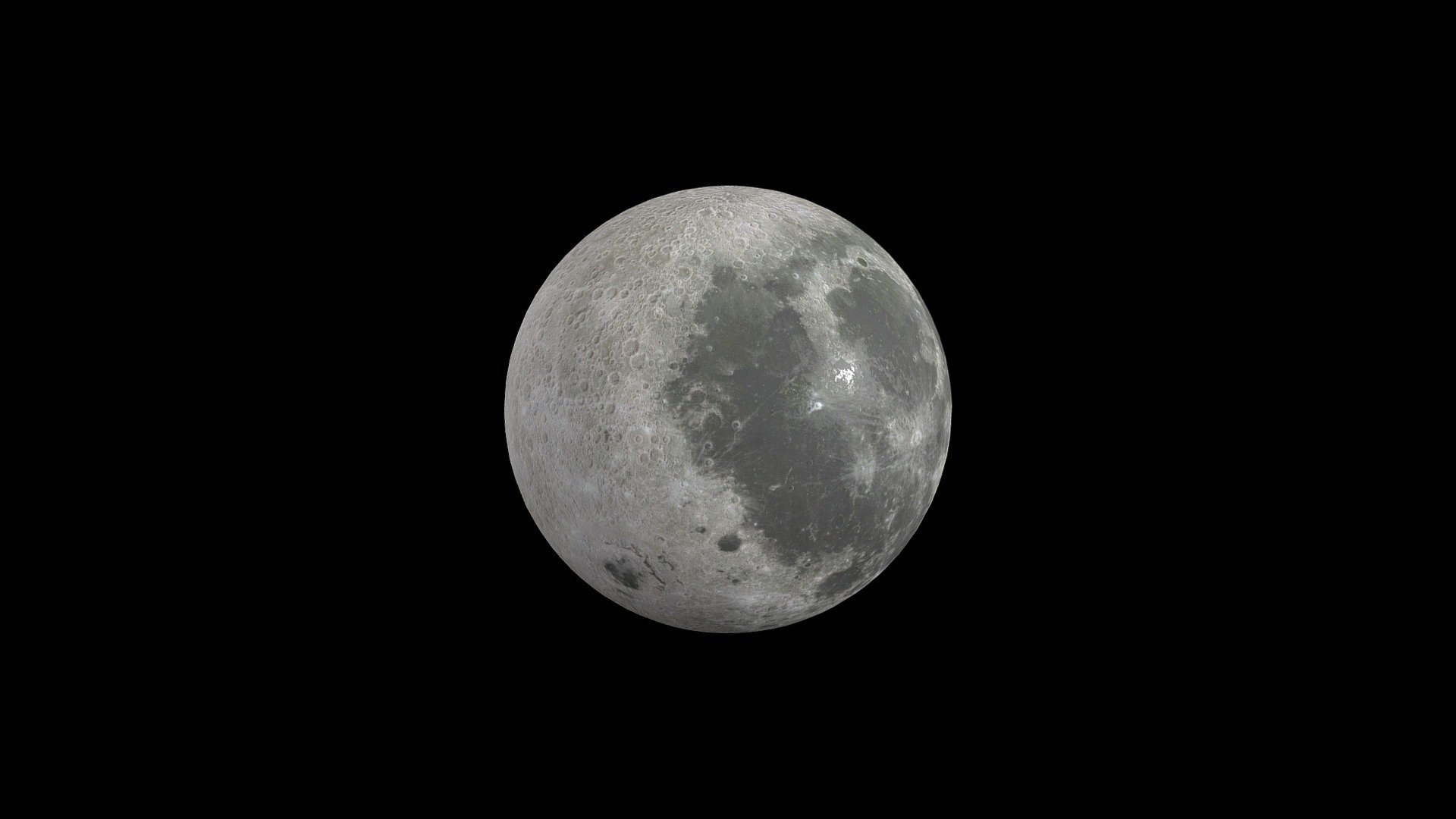 The_moon - Download Free 3D model by eugenesklifasovsky [f3a9c7c ...