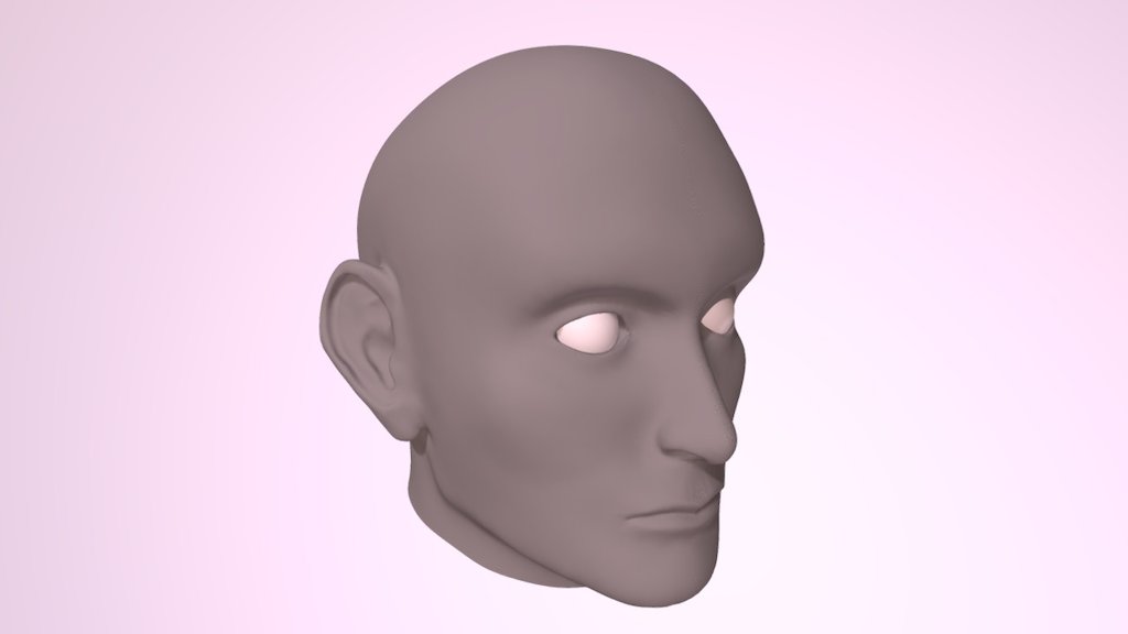 (OLD) Generic Male Human Head - 3D model by Keegan Watson (@keegan ...