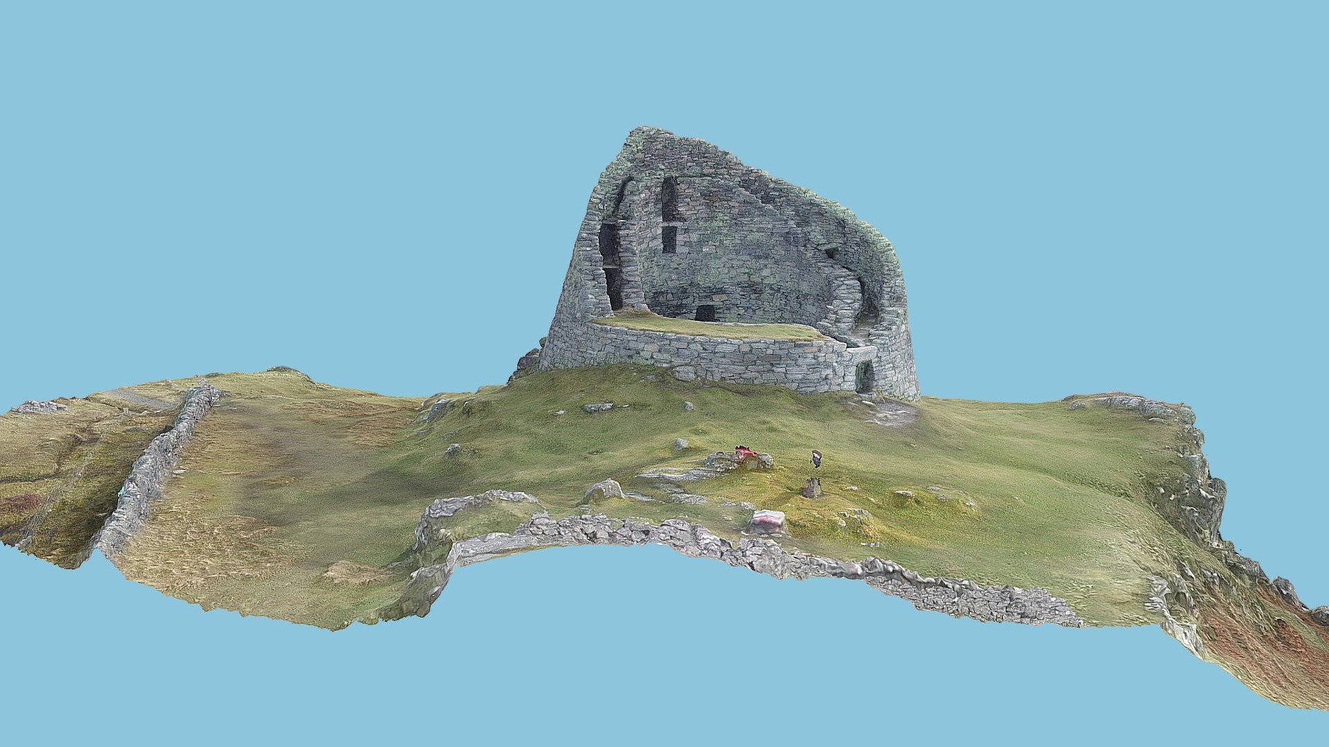 Carloway Broch - 3D model by dah [f3aa4d4] - Sketchfab