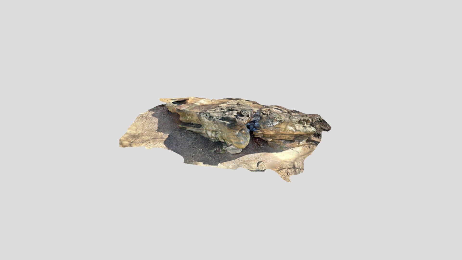 Meditation rock in Fredericksburg, VA - Download Free 3D model by ...