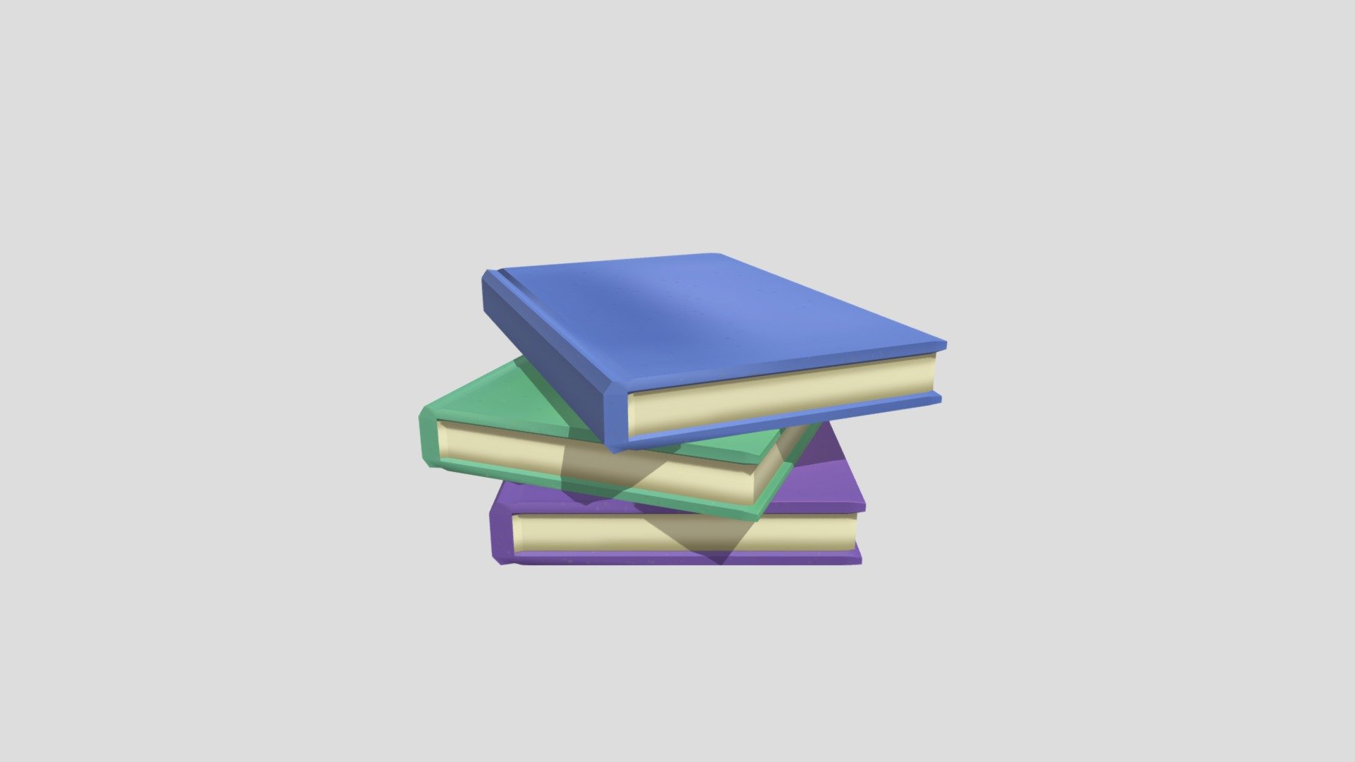 Book Stack - 3D model by naomi.green.757 [f3ac4da] - Sketchfab