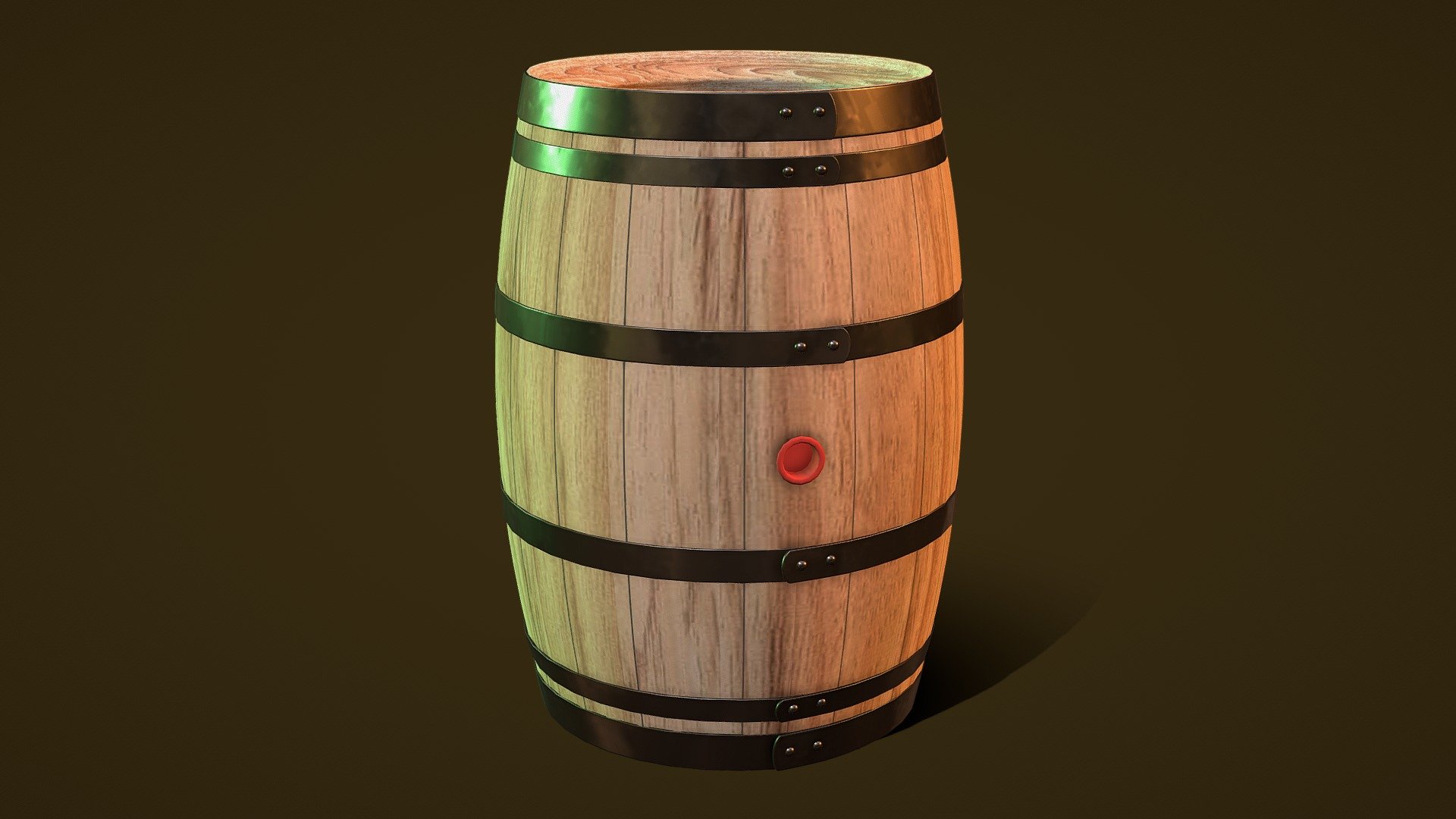 Wine Barrel - Download Free 3D model by Sakib_Khondaker [f3af64f] - Sketchfab
