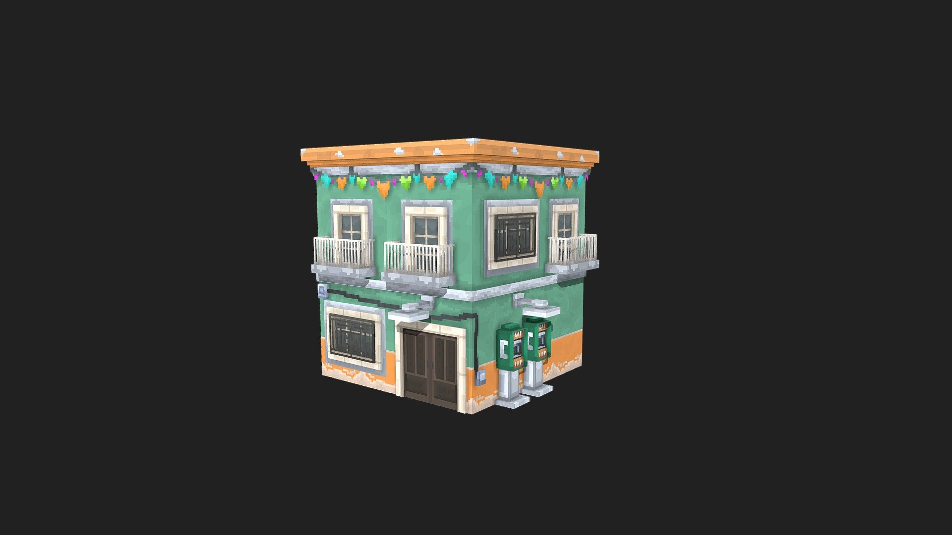 Old Building - 3D model by Jameson (@JamesonJr) [f3b1ac1] - Sketchfab