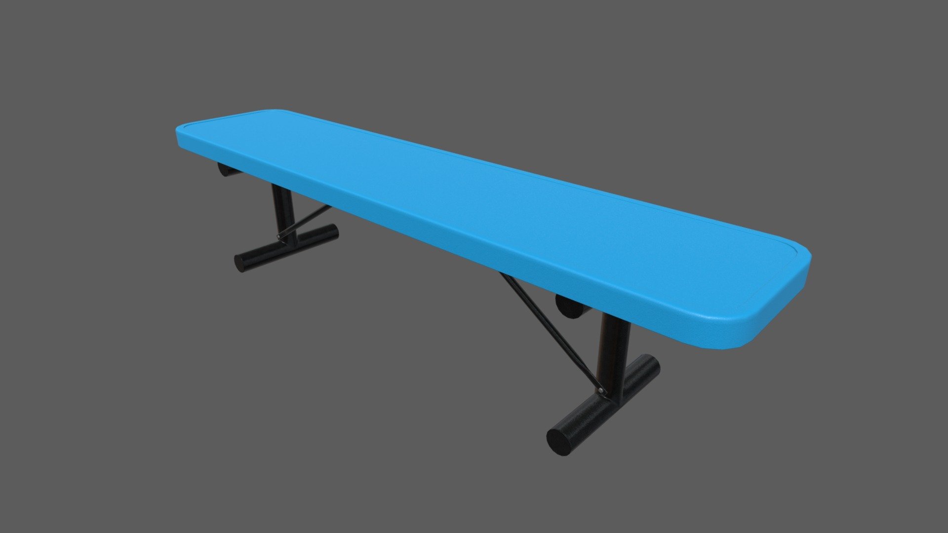 Bench - Download Free 3D model by Dimension Dazzle (@Dimension_Dazzle ...
