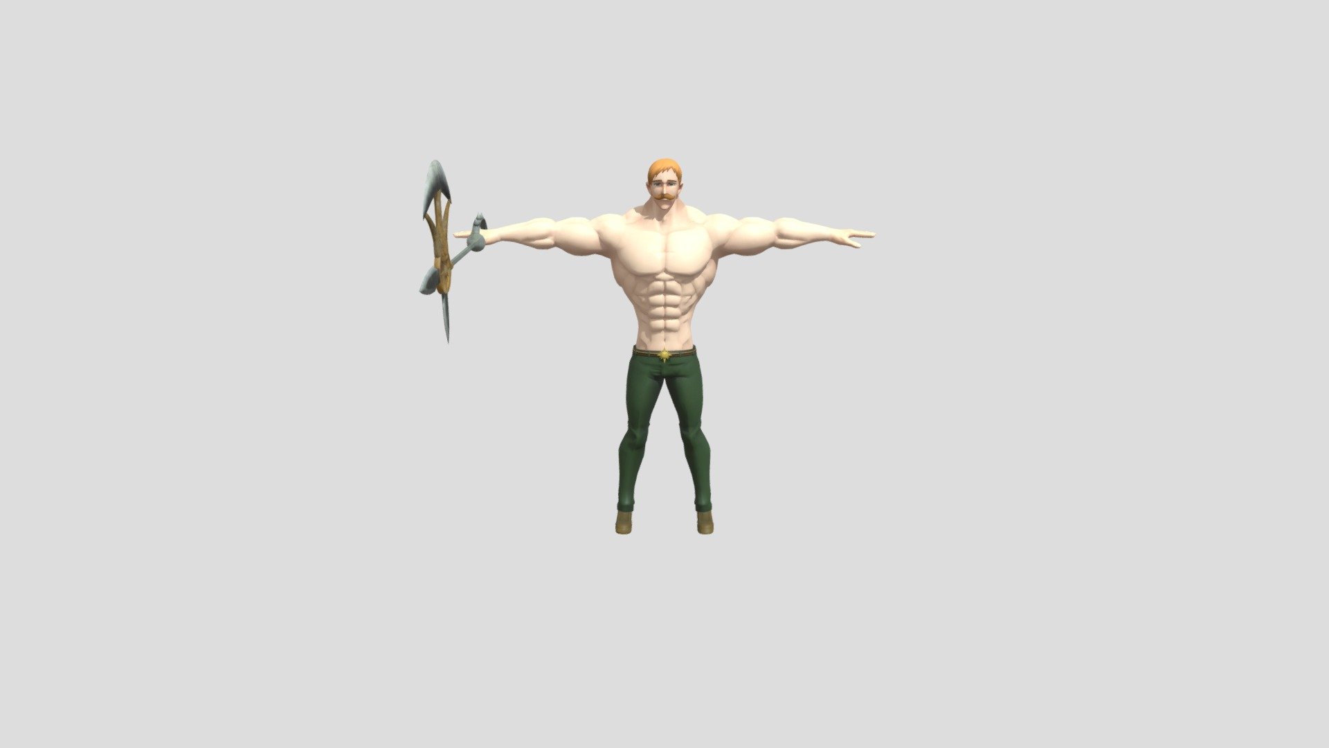 Escanor - Seven Deadly Sins - Download Free 3D model by bridgetbowden00 ...
