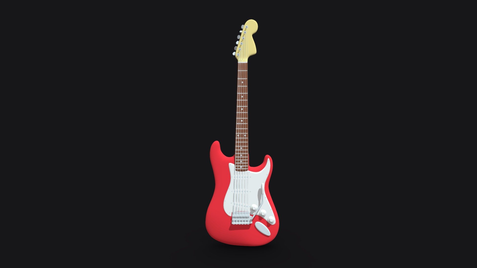 Guitar - Download Free 3D model by Snackwacko [f3b2a23] - Sketchfab