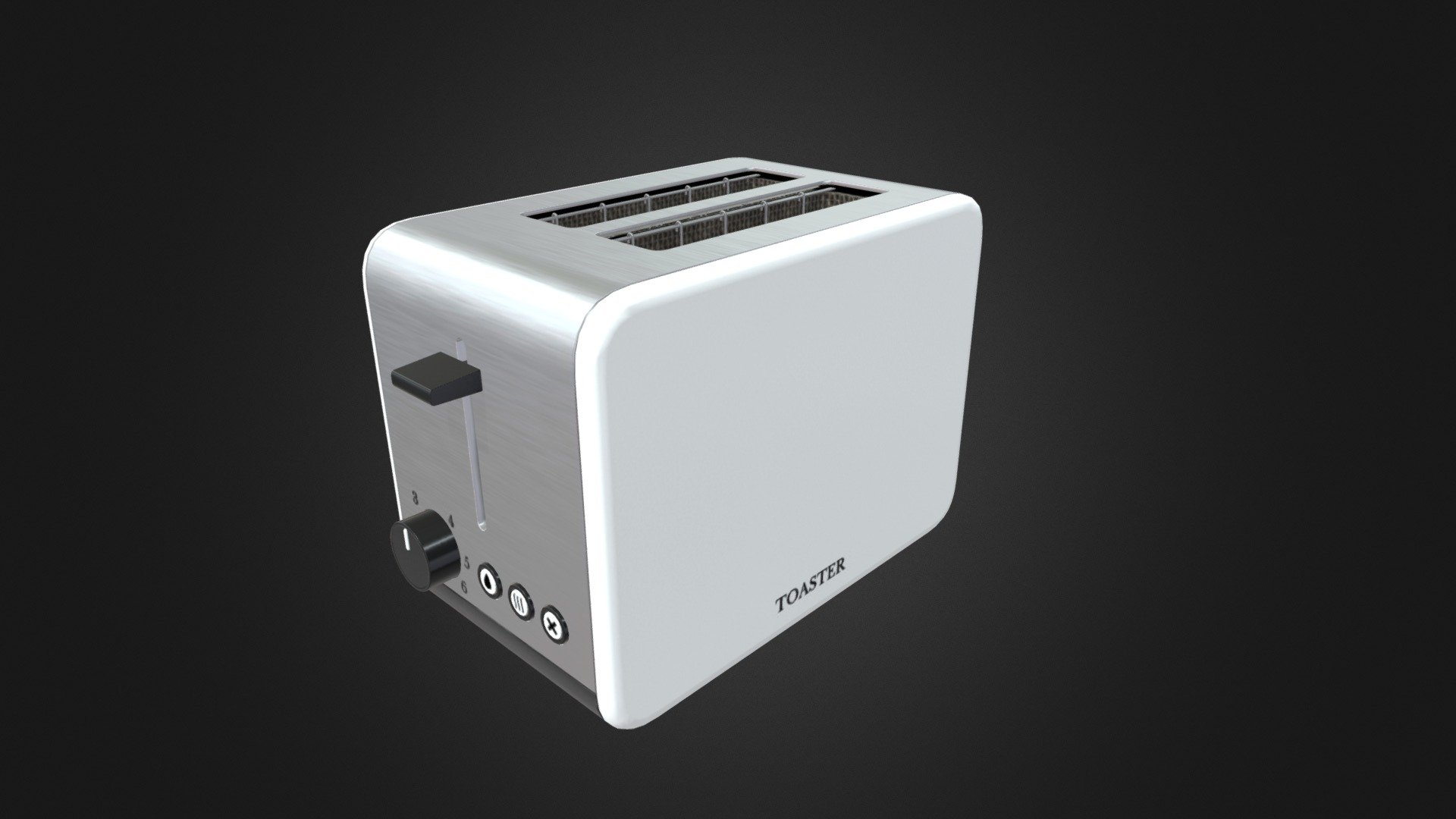 Toaster - Download Free 3D model by Sota 3007 (@celsota3007) [f3b321d] - Sketchfab