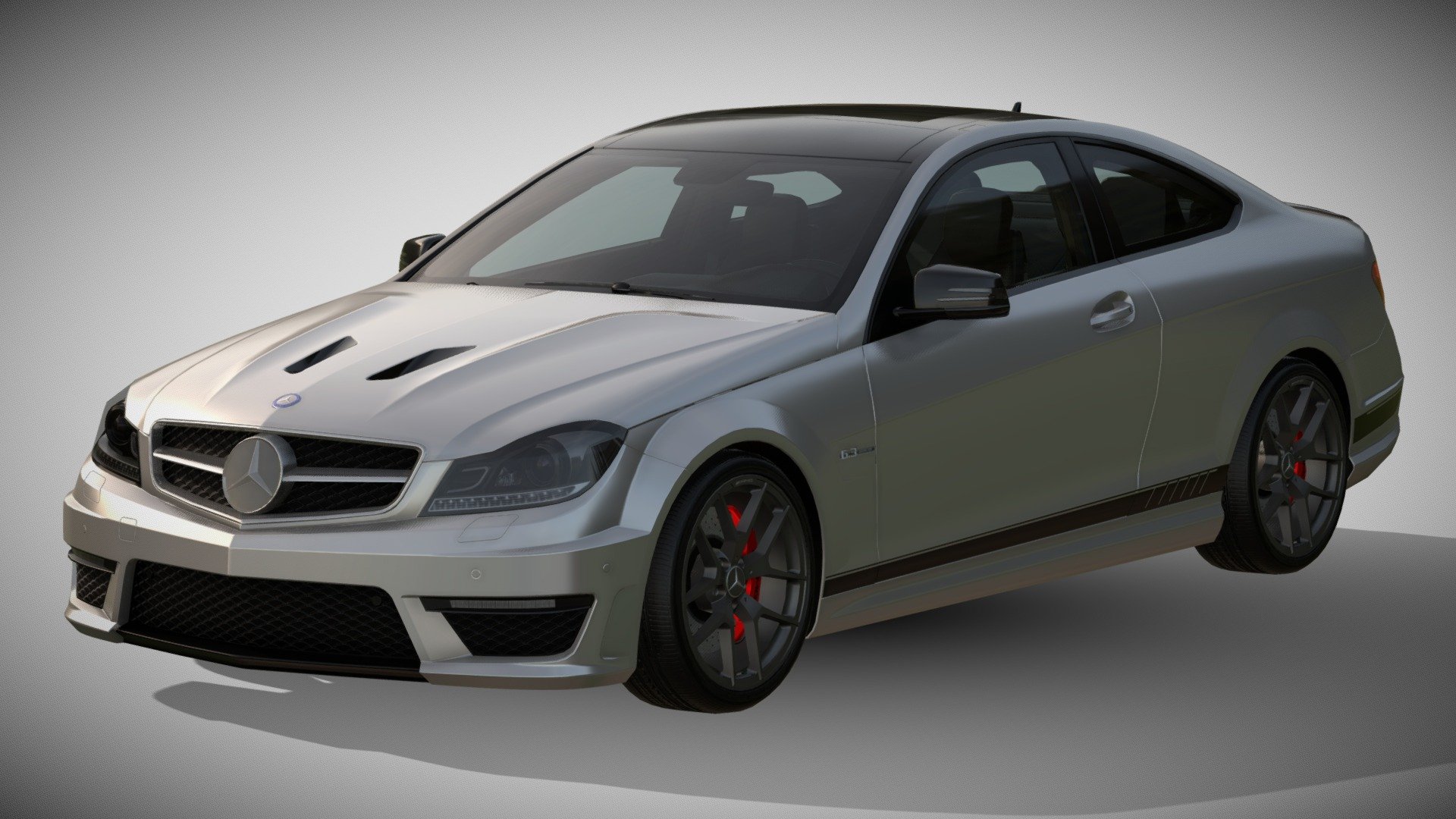 2014 Mercedes-Benz C63 AMG Edition 507 - Download Free 3D model by ...
