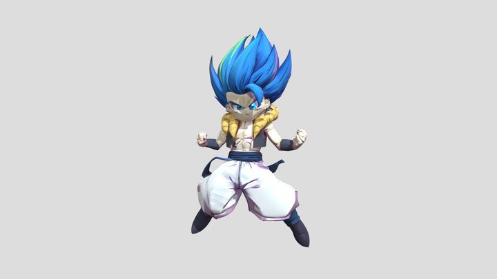 Gogeta 3D models - Sketchfab