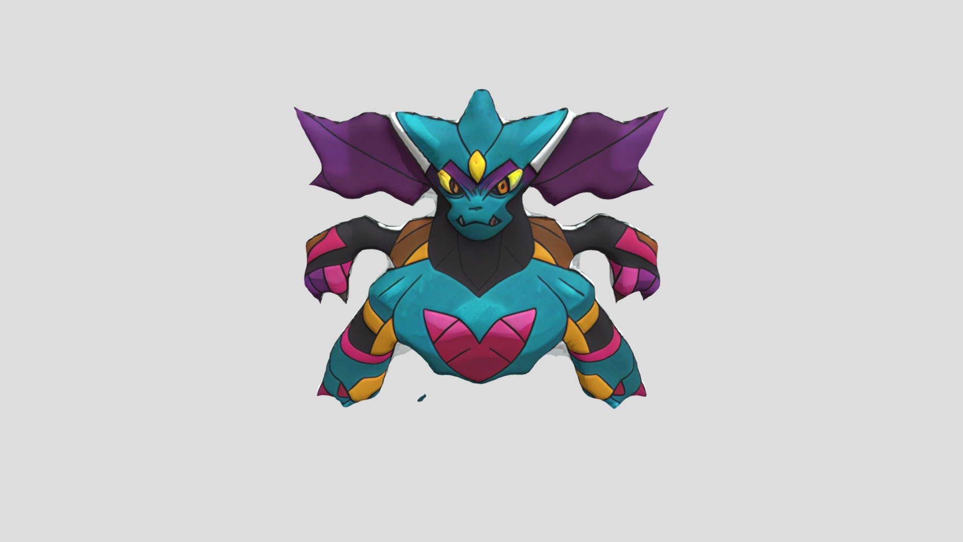 Pokemon Goal 806 - Download Free 3D model by klrxyz [f3b5252] - Sketchfab