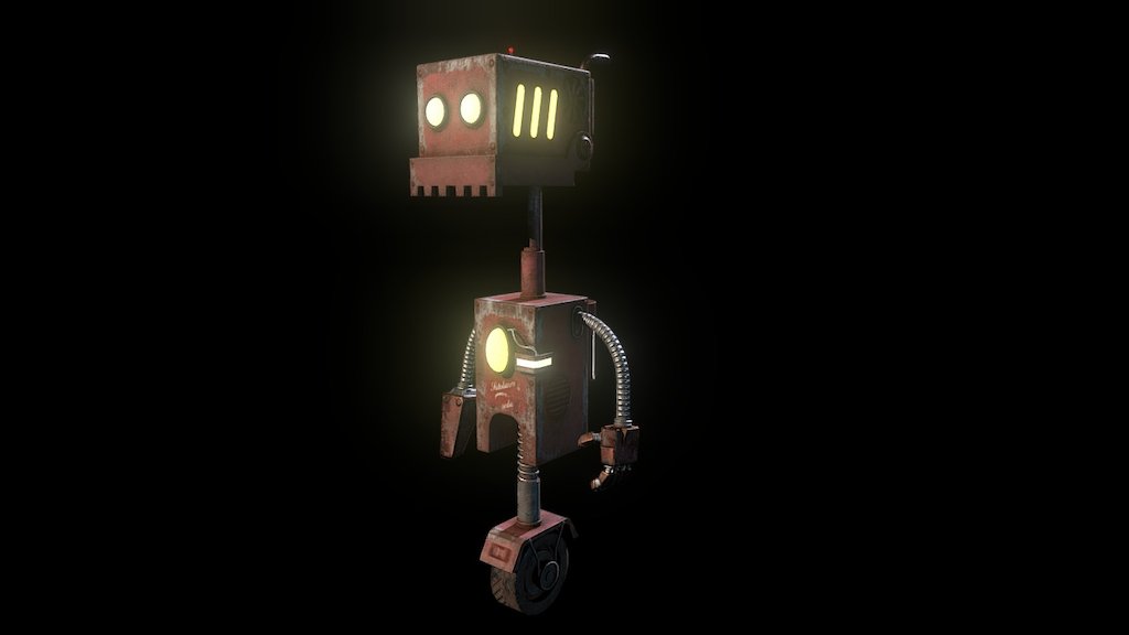 Substance Robot - 3D model by LoneStrider96 [f3b6bd4] - Sketchfab