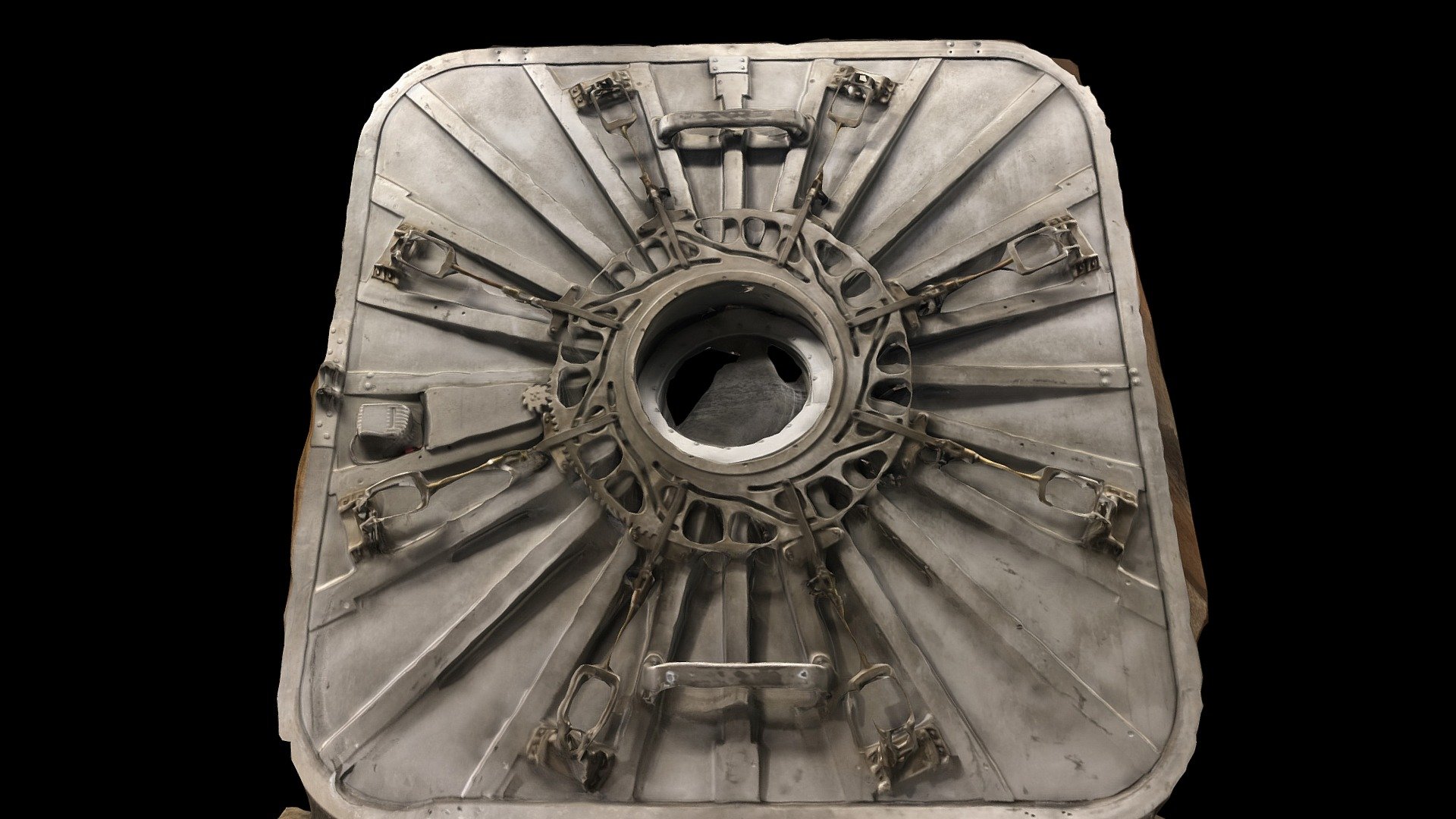 Vault door hatch (photogrammetry scan) - Buy Royalty Free 3D model by ...