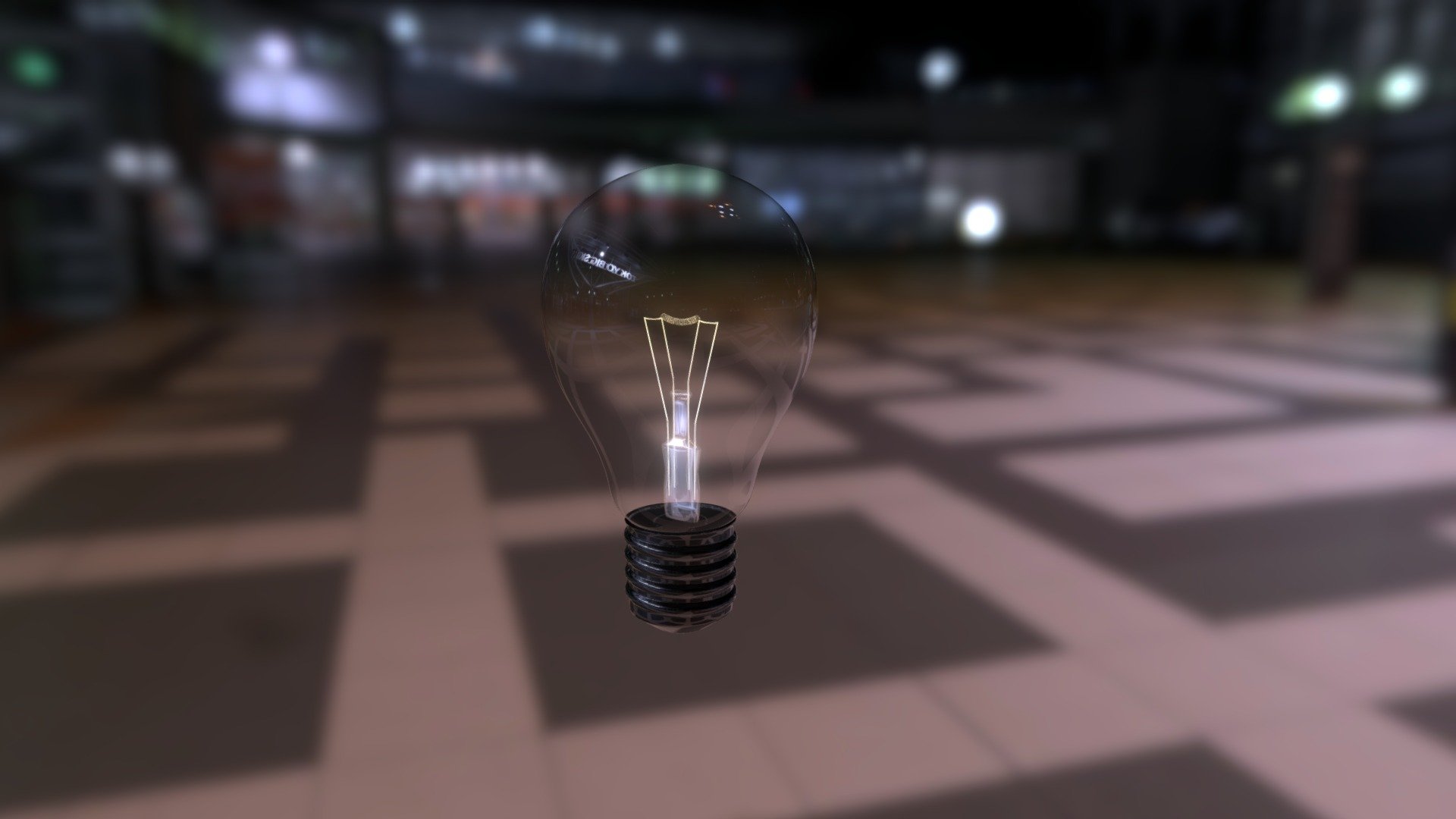 Light bulb - 3D model by cat_on_the_keyboard [f3b7d50] - Sketchfab