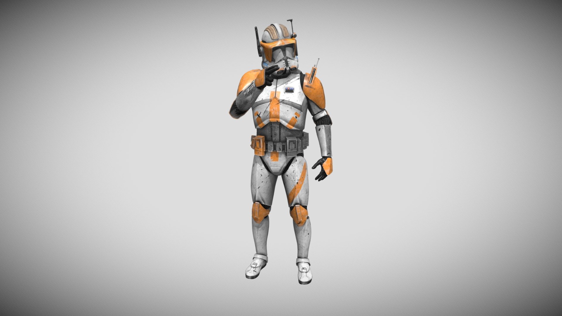 Clone Commander Cody - Purchaseable - 3D model by CommanderPrime ...