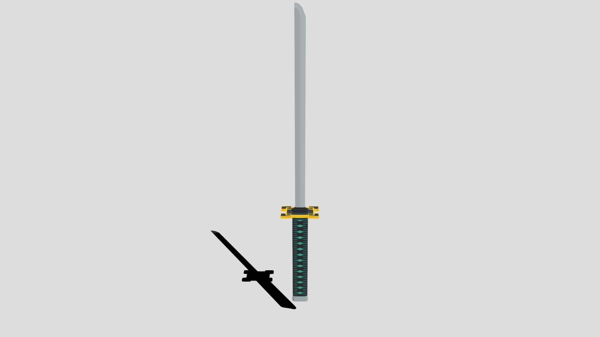 Tokito Muichiro's Katana - 3D model by Maladik_40 (@maladikshrunbank ...