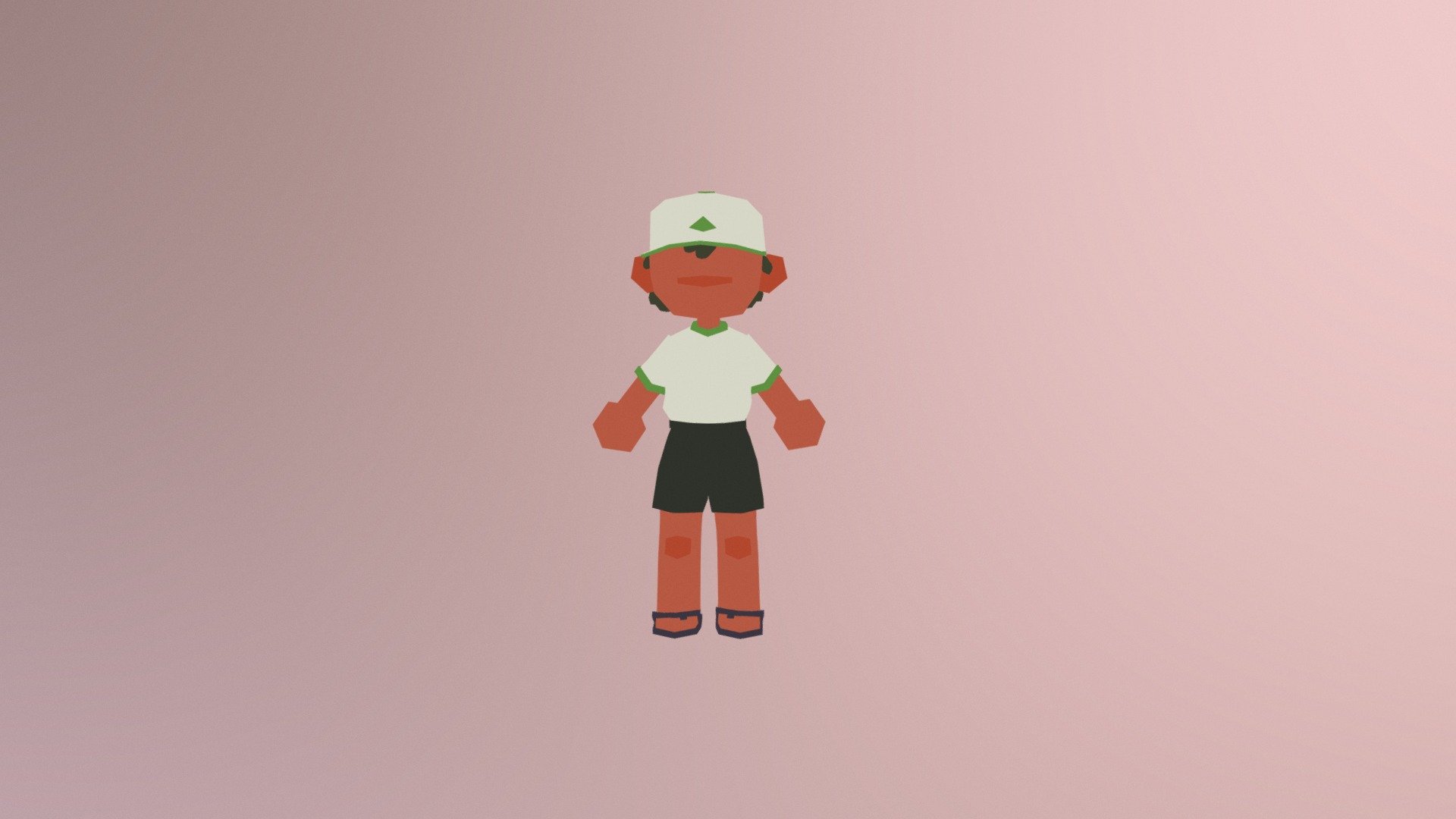Sunburnt Boy - 3D model by cindraws [f3be743] - Sketchfab
