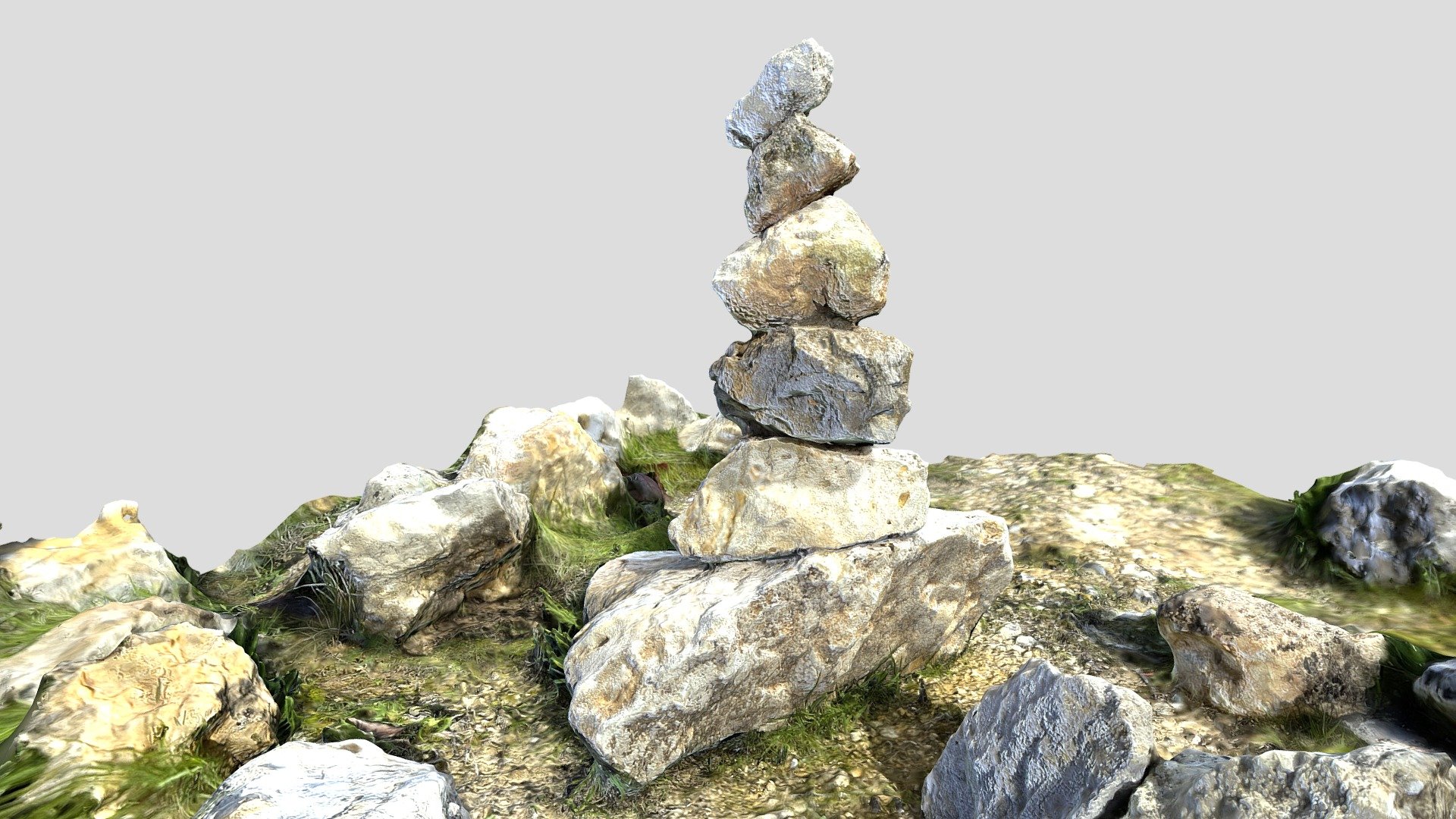 A Small Cairn - Download Free 3D model by MADD Designs (@TDModel ...